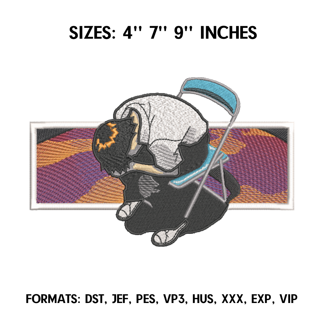 Shinji Embroidery Design File, Evangelion 02 Anime Embroider | Inspire ...