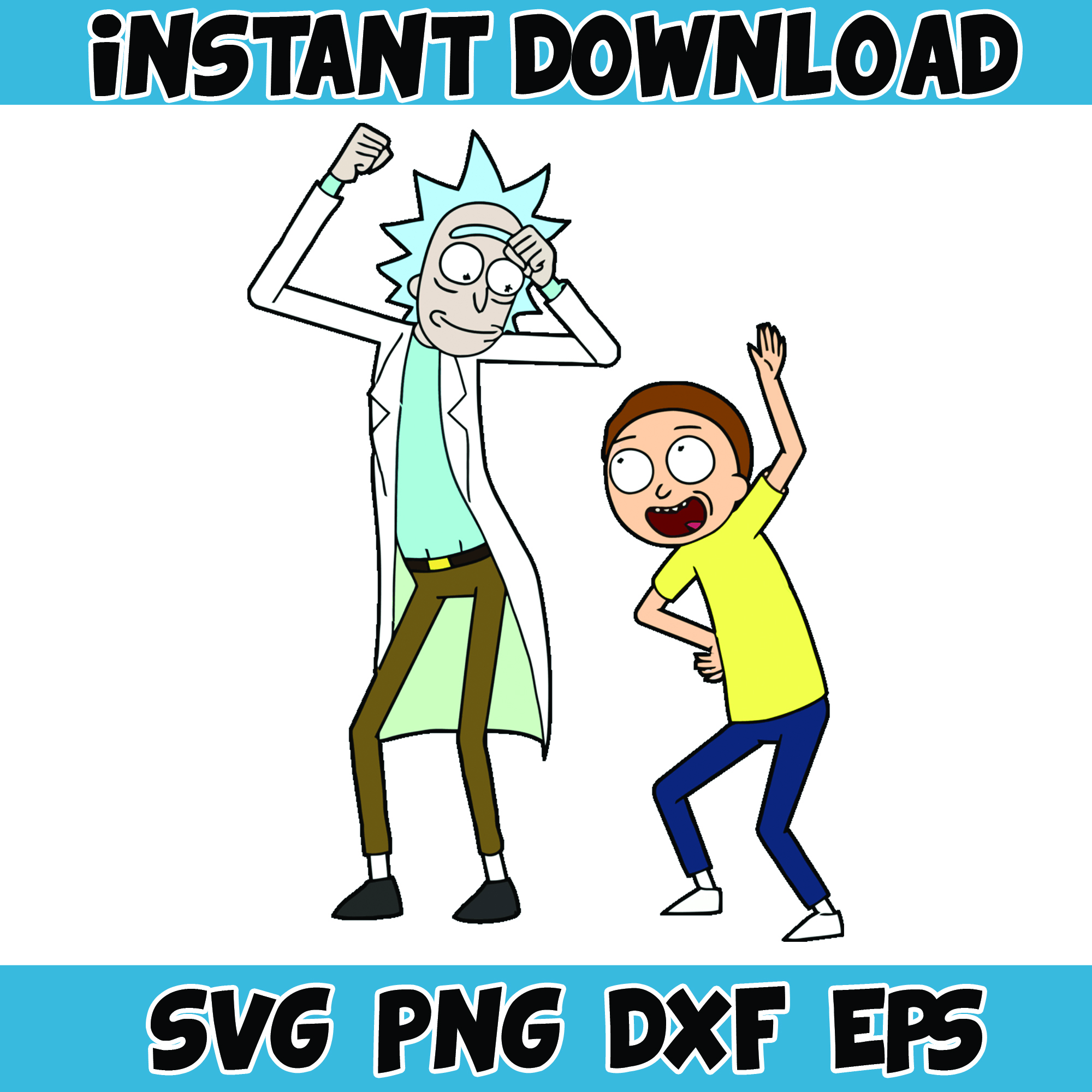 Rick and Morty svg Rick and Morty logo Rick and Morty png R - Inspire ...