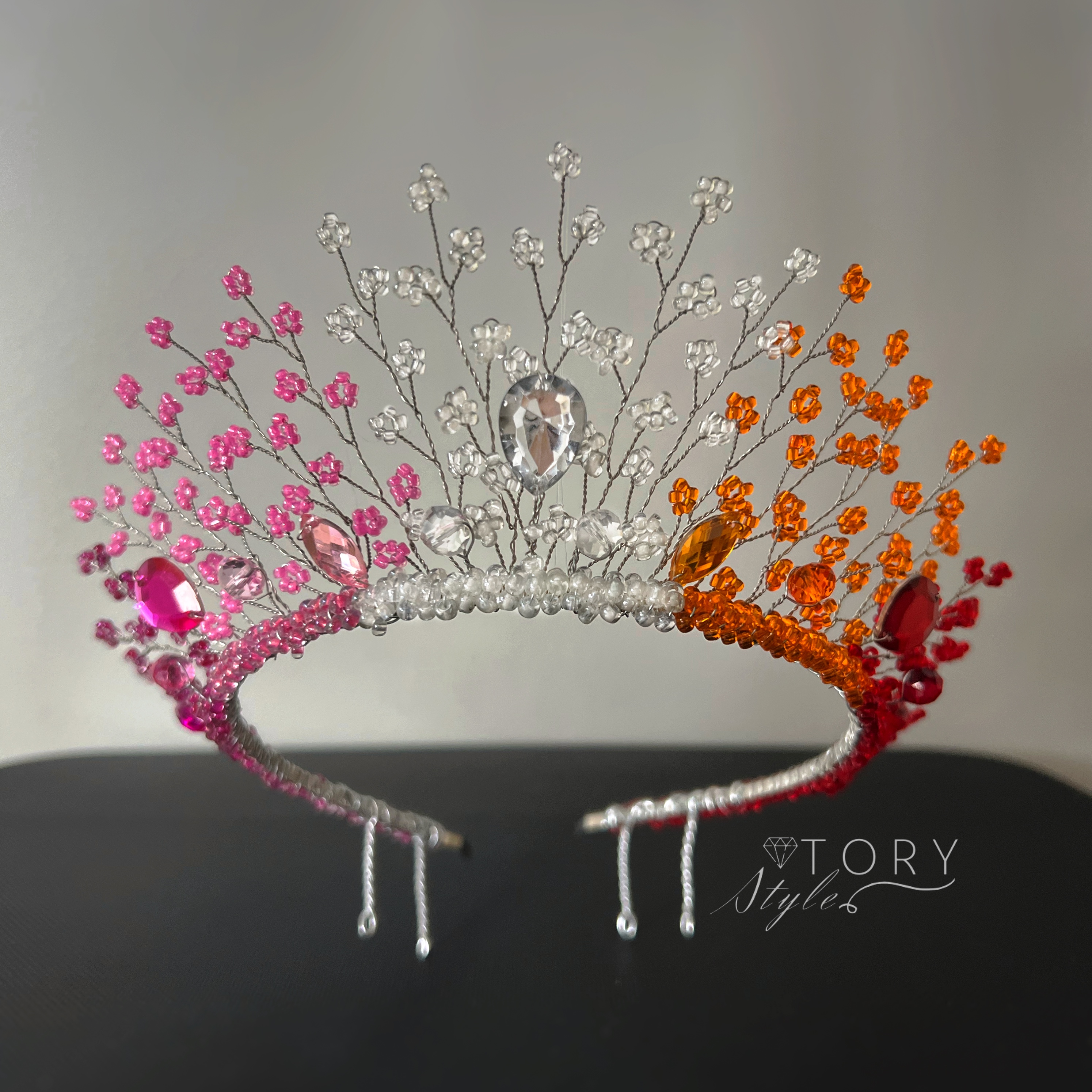 Flowers crown, Pride jewelry, Lesbian accessories,LGBT crown | Inspire ...