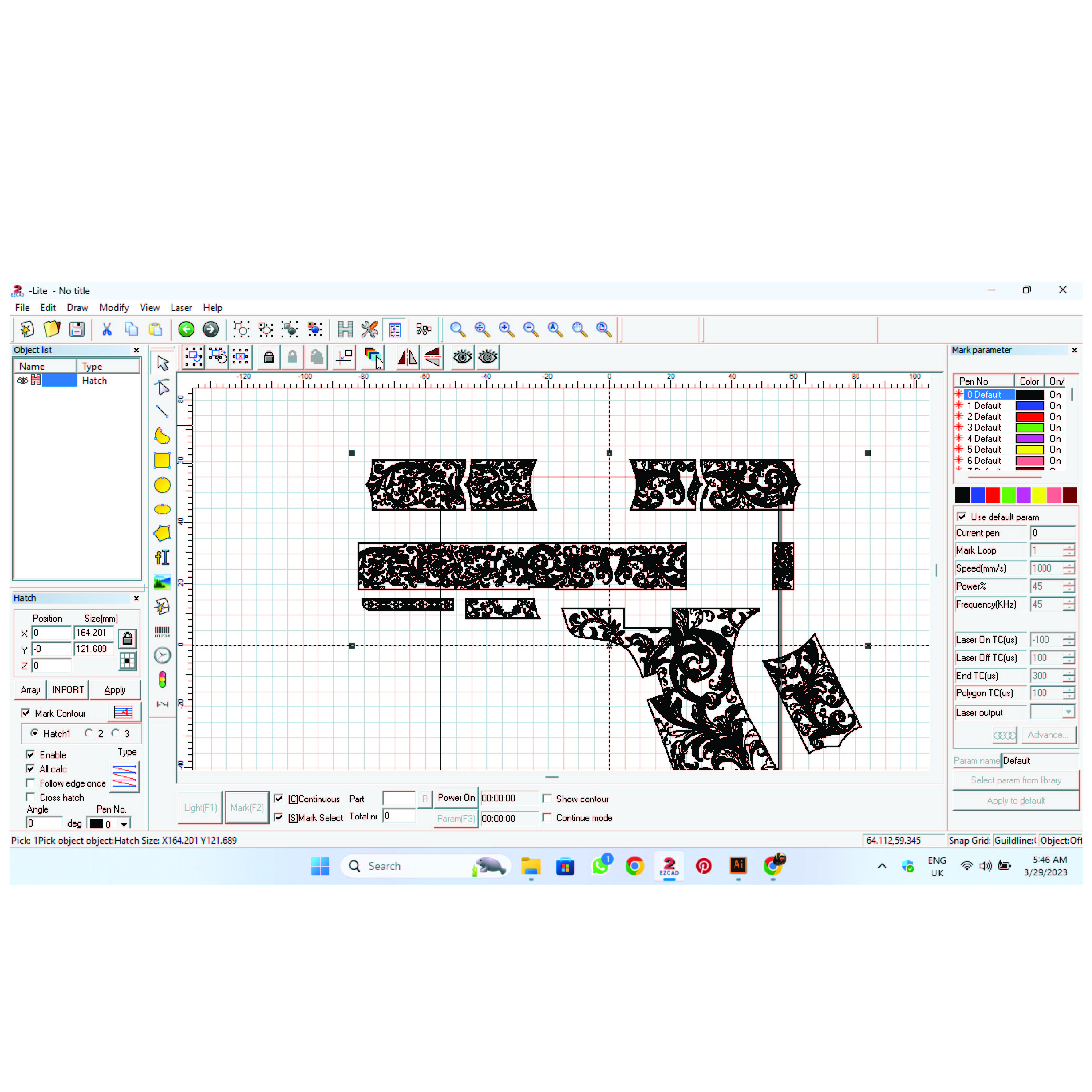 Jaman Creations Scrollwork Vector Design For Glock 19 Grip P - Inspire ...