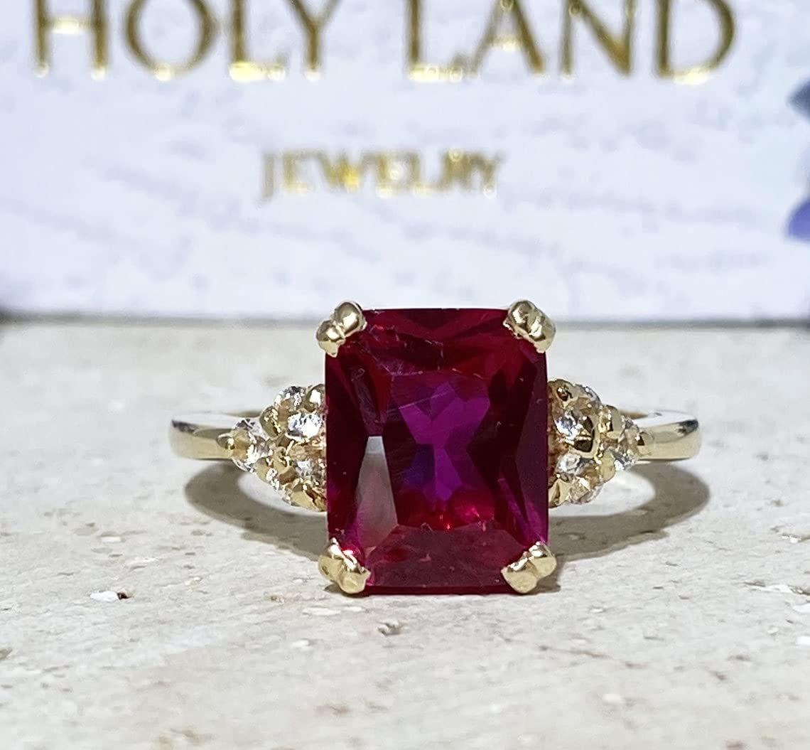 Ruby Ring - July Birthstone - Statement Ring - Cocktail Ring | Inspire ...