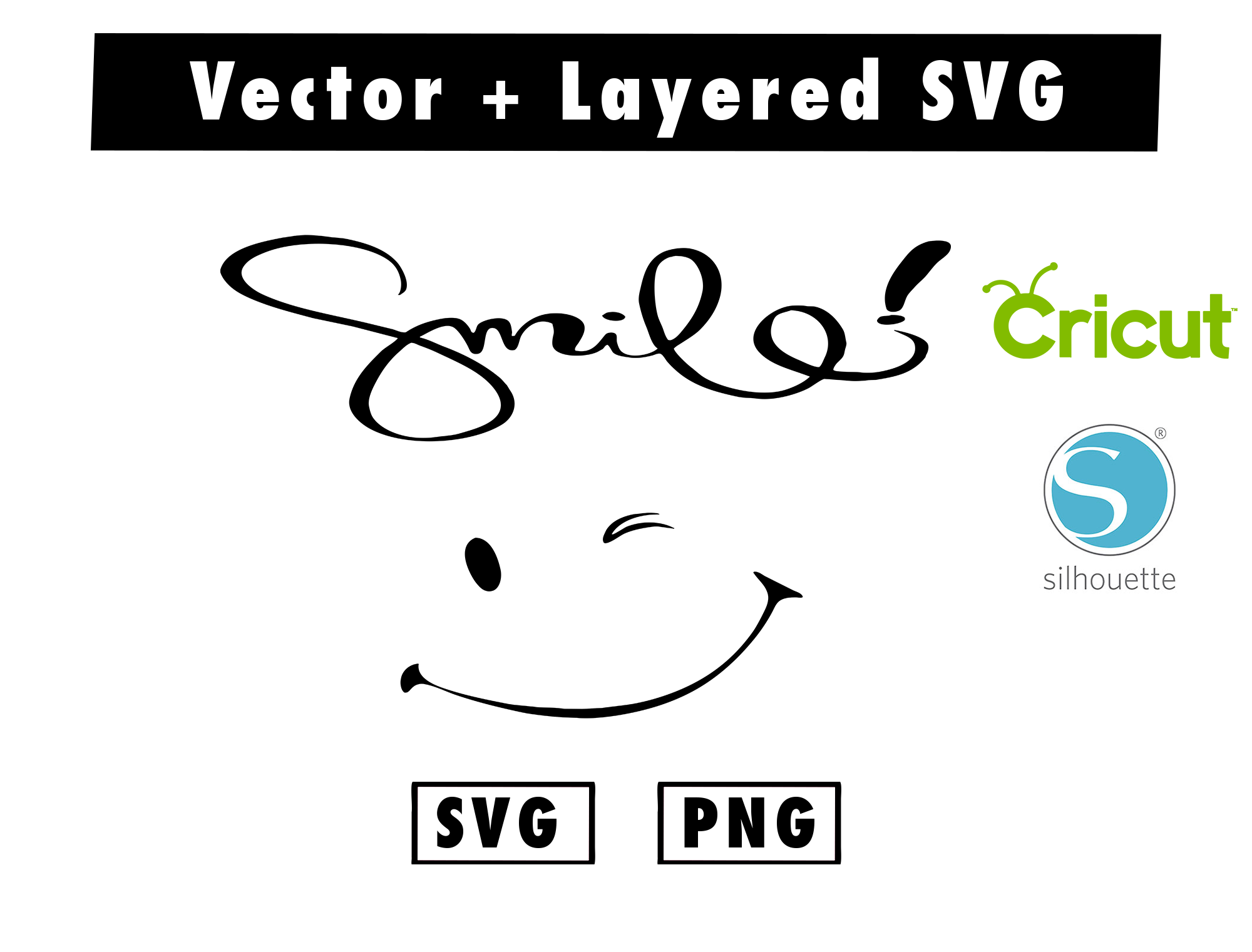 smile svg & png files for cricut machine , anime svg , manga | Inspire ...