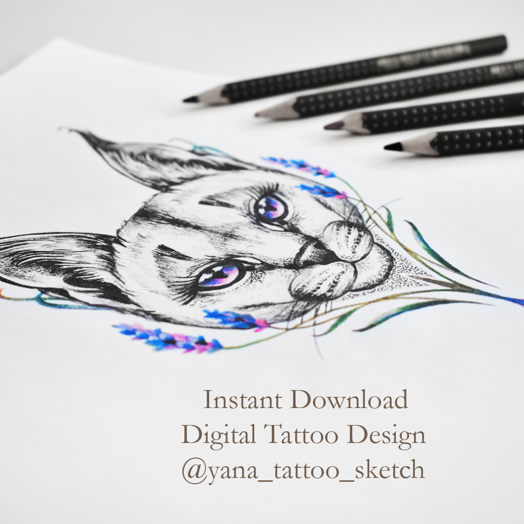 Lynx Tattoo Design Cat Tattoo Design Females Lynx Tattoo Ske | Inspire ...