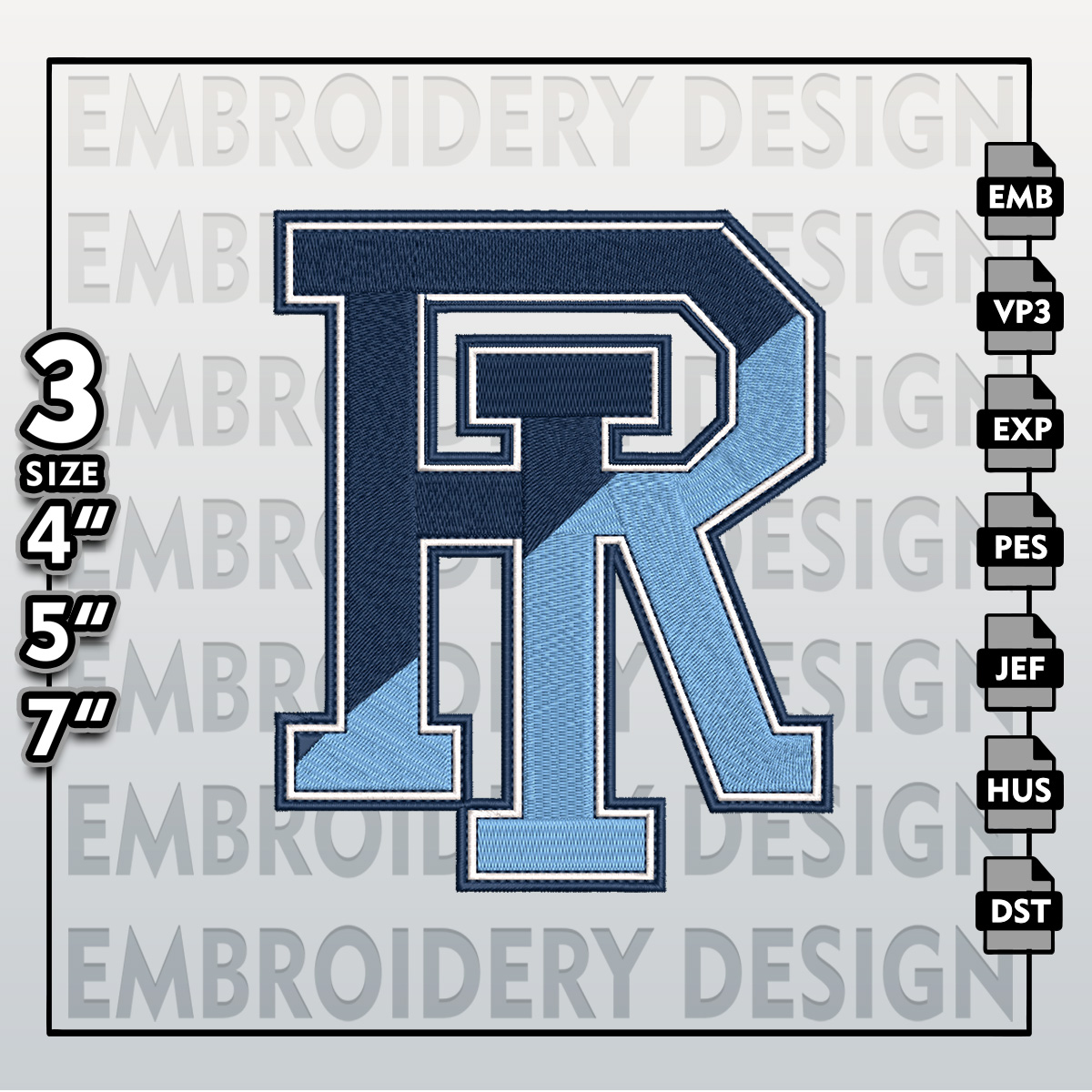 Rhode Island Rams Embroidery Designs, NCAA Logo Embroidery F | Inspire ...