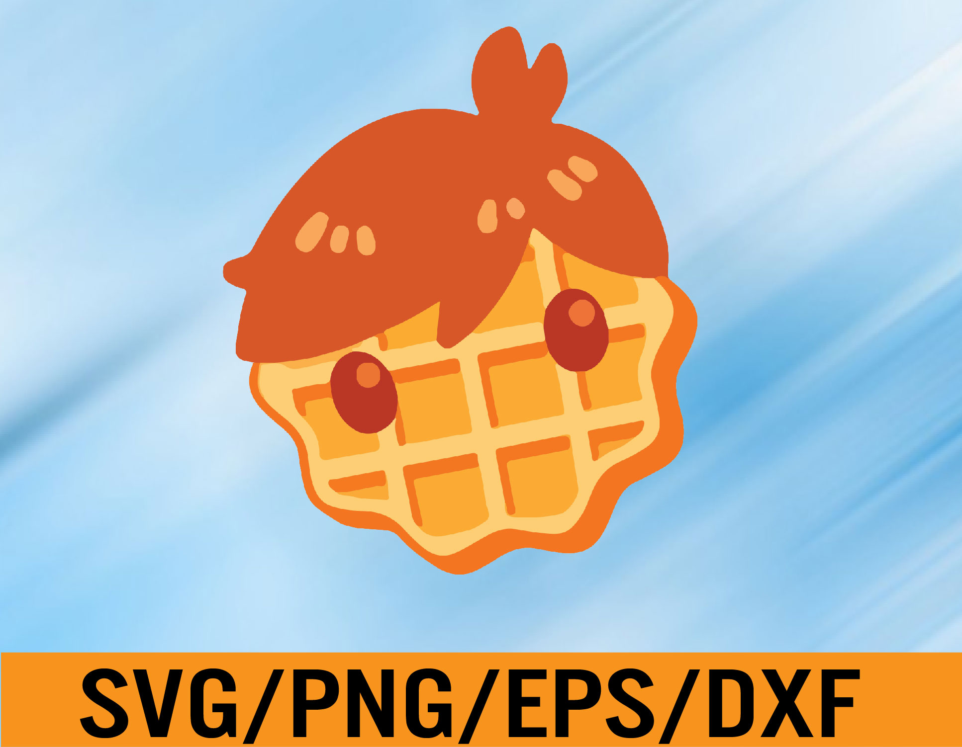 GRIAN W-af-f-le H-e-a-d Svg, Eps, Png, Dxf, Digital Downloa - Inspire ...