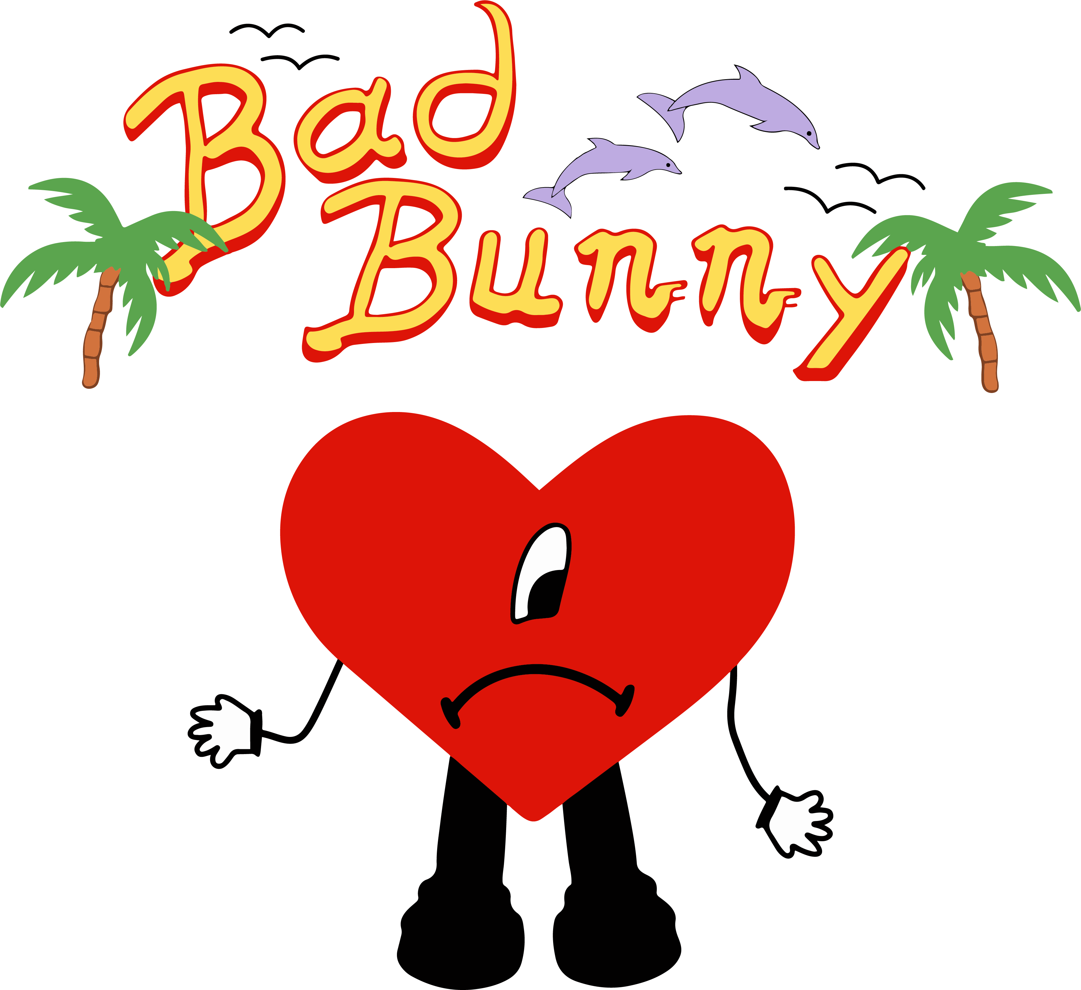 Bad Bunny, Bad Bunny Svg, Yo Perreo Sola Svg, Bad bunny logo | Inspire ...