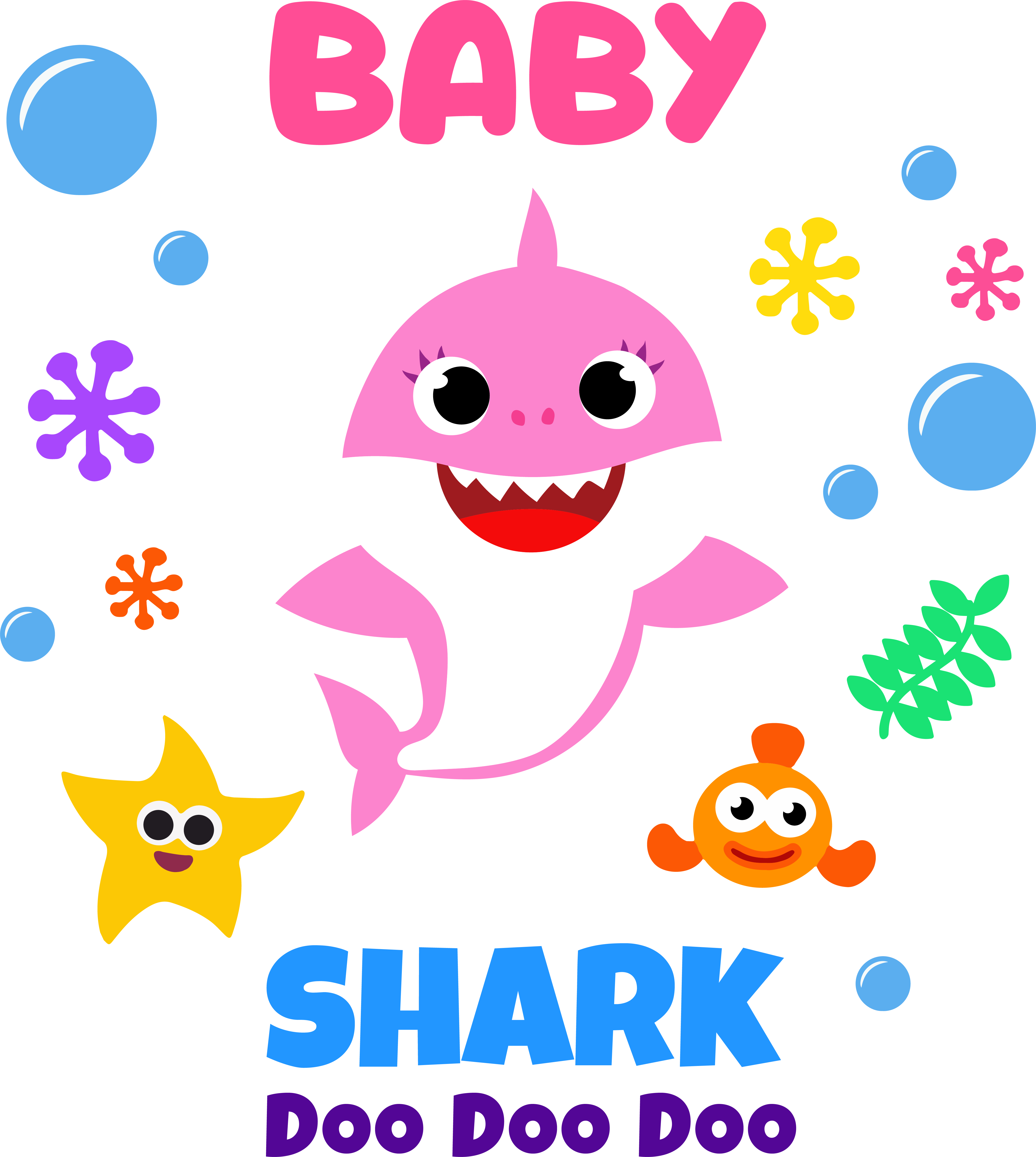Baby Shark SVG, Shark SVG Bundle, Cartoon SVG Files, Cricut | Inspire ...