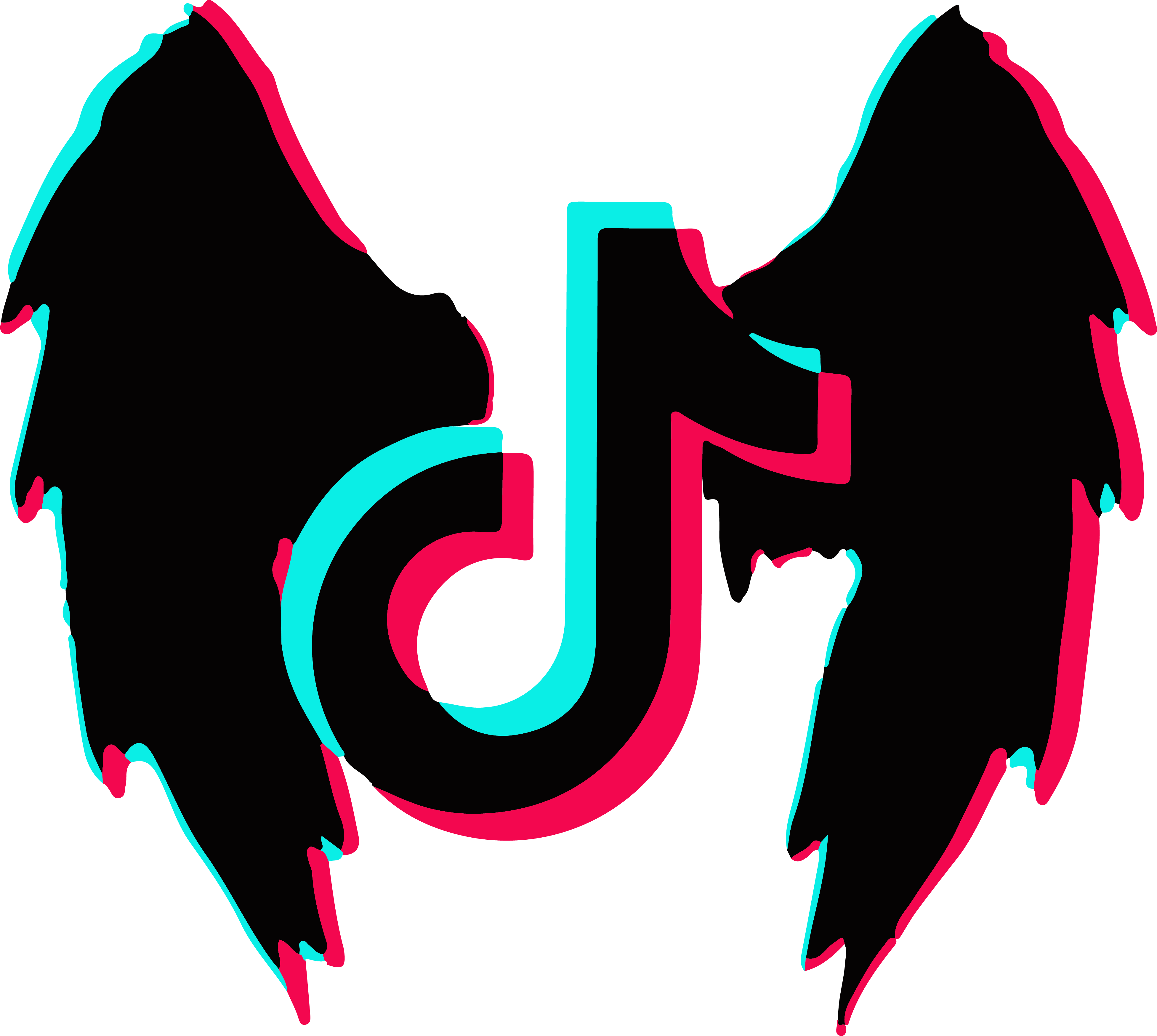 Tiktok Svg, Tiktok Svg, Tik Tok logo, Layered logos, Tiktok | Inspire ...