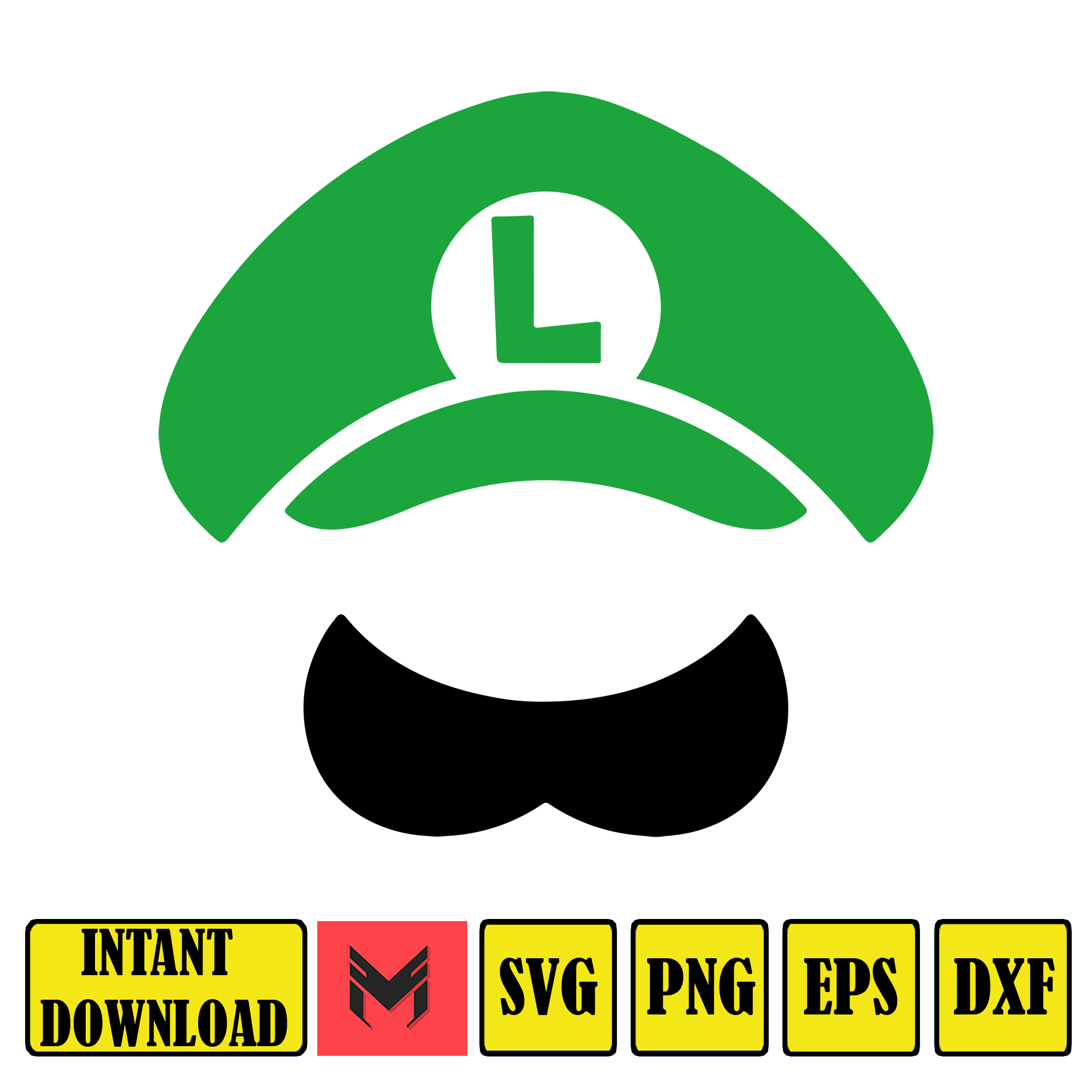 Super Mario Svg,mario svg files for cricut, mario family svg | Inspire ...