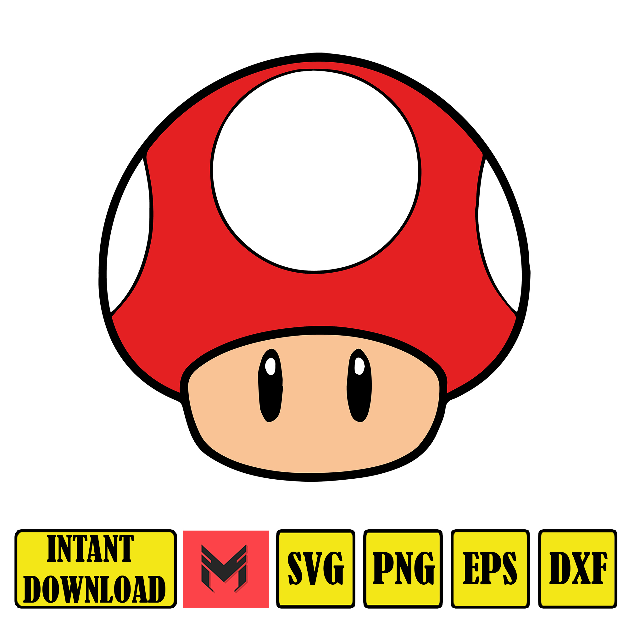 Super Mario Svg,mario svg files for cricut, mario family svg | Inspire ...