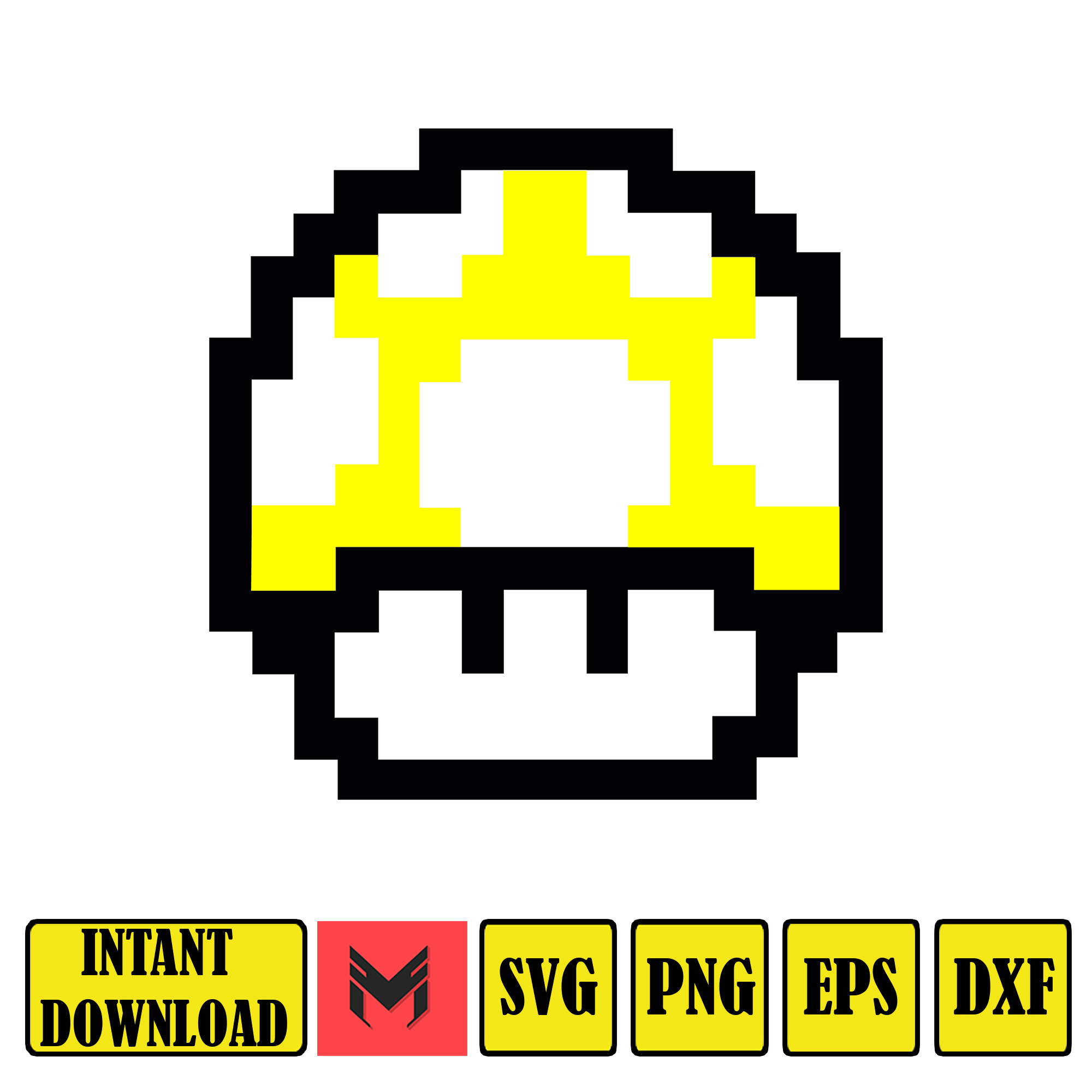 Super Mario Svg,mario svg files for cricut, mario family svg | Inspire ...