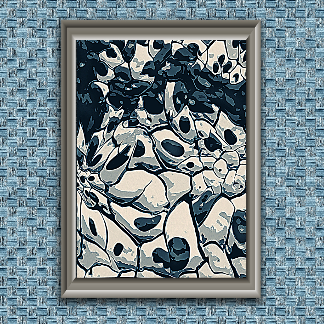 Digital wall abstract steampunk poster - Inspire Uplift