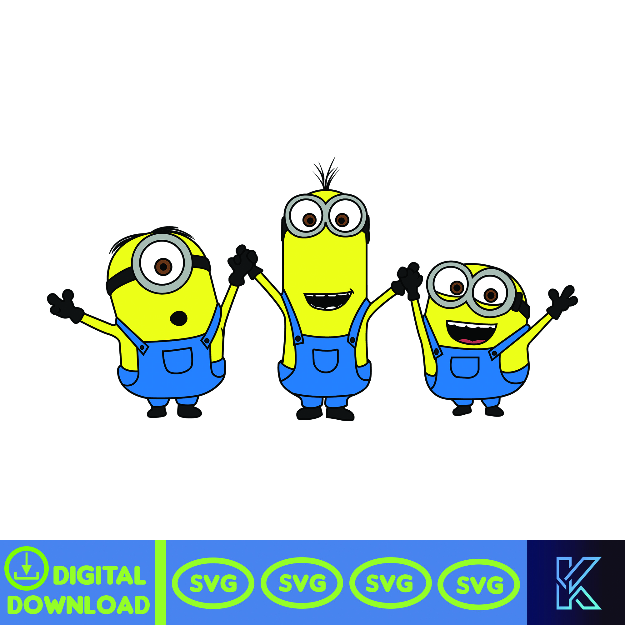 Minions Svg, svg cut files for cricut, Svg Files For Cricut, | Inspire ...