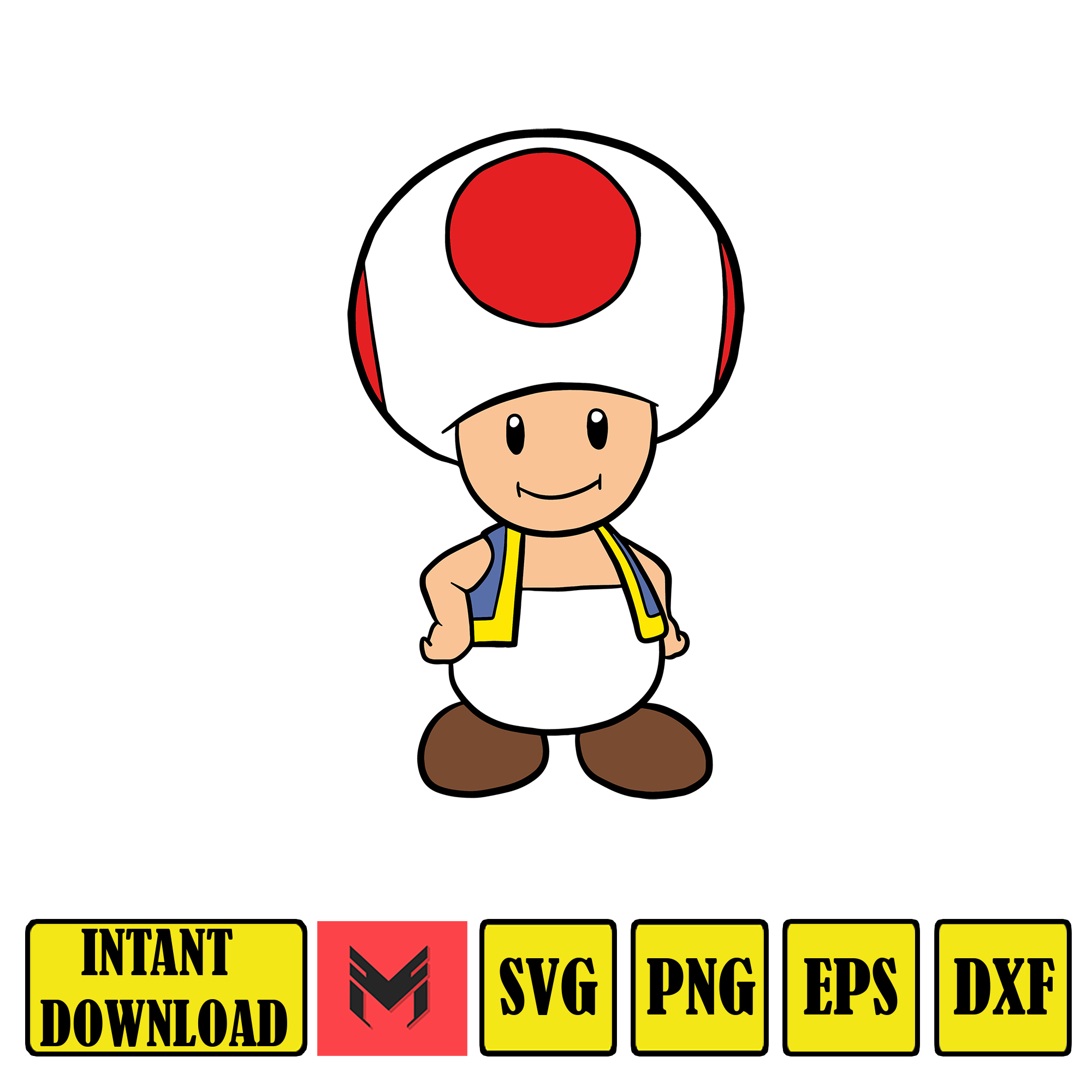 Super Mario Svg,mario svg files for cricut, mario family svg | Inspire ...
