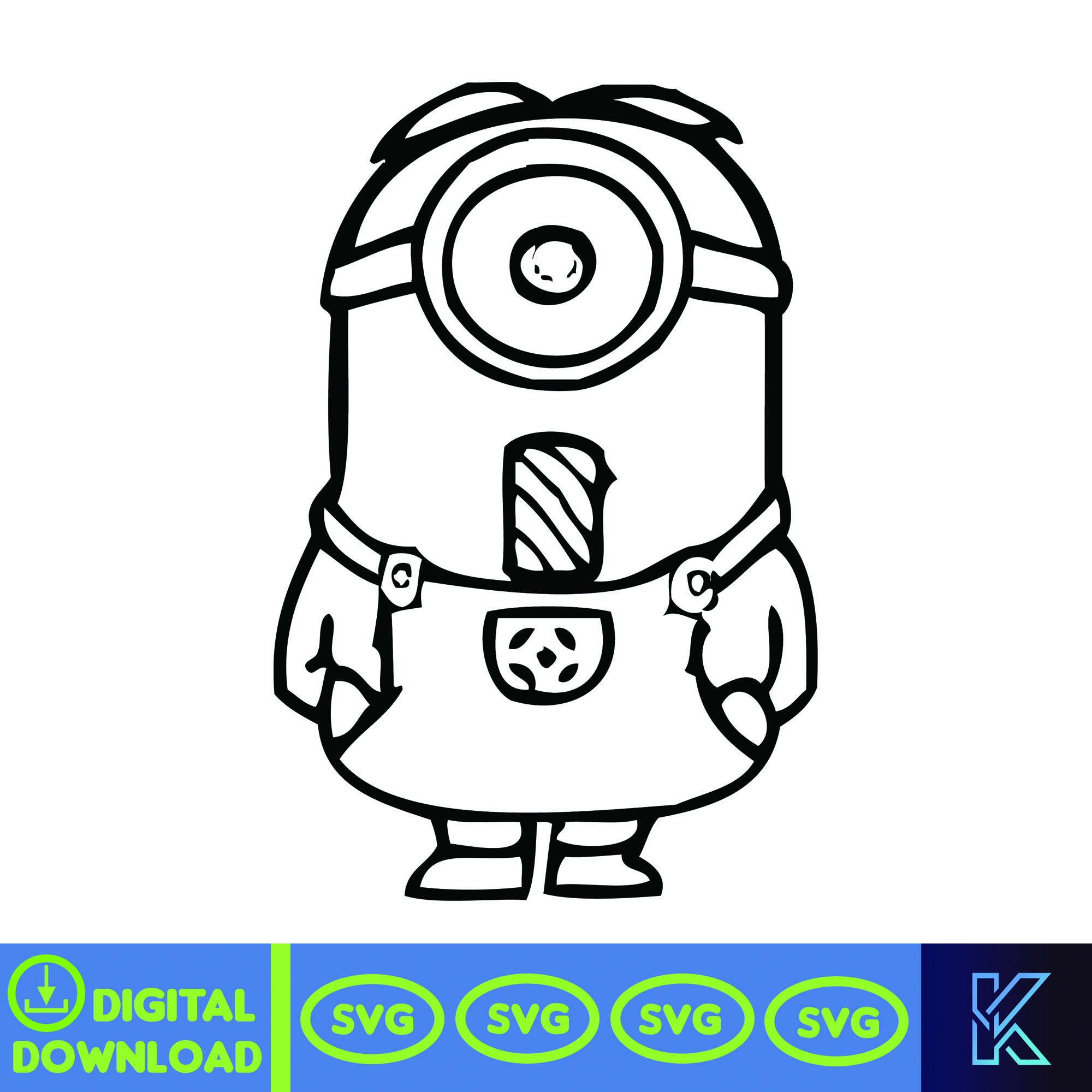 Minions Svg, svg cut files for cricut, Svg Files For Cricut, | Inspire ...