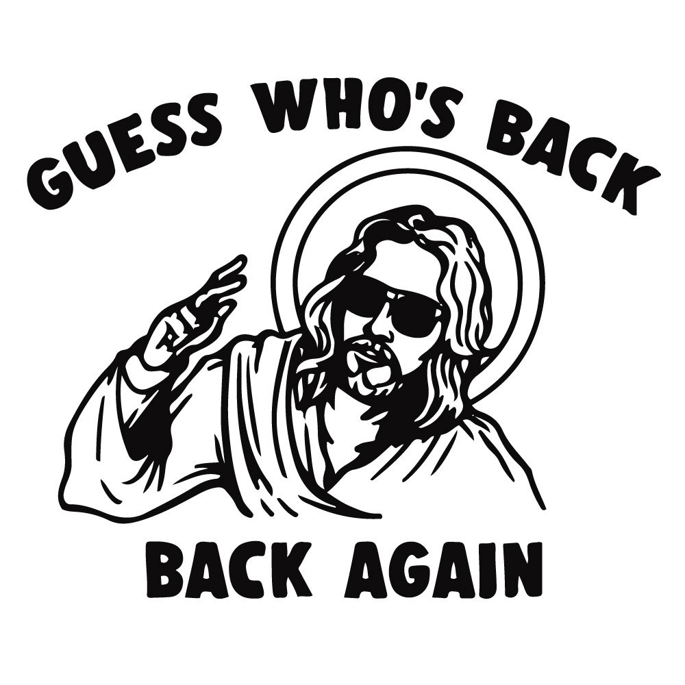 Guess Who's Back Again Svg, Easter Jesus Svg, Easter Shirt, | Inspire ...
