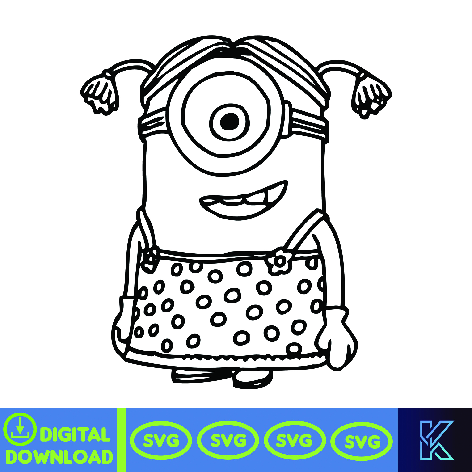 Minions Svg, svg cut files for cricut, Svg Files For Cricut, - Inspire ...