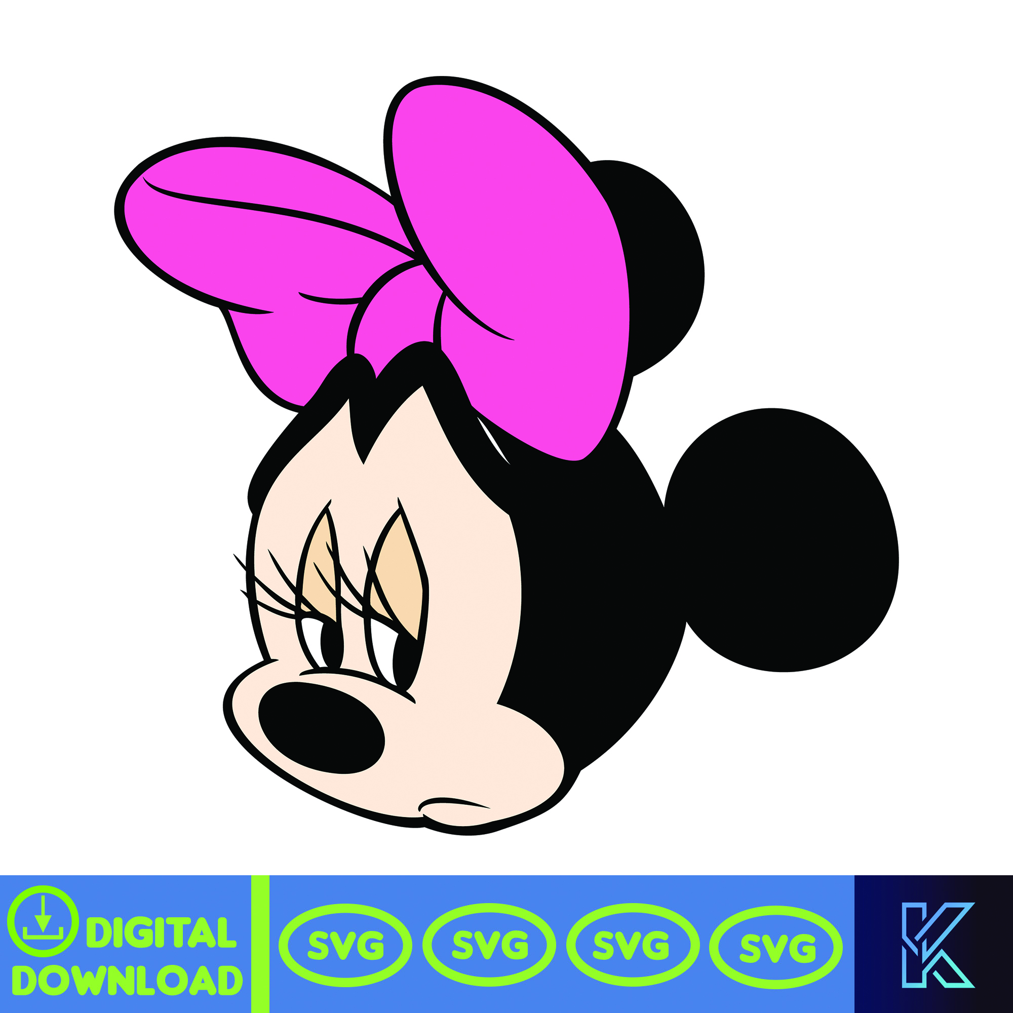 Minnie Mouse svg, Minnie Mouse Birthday, Princess svg, Micke | Inspire ...