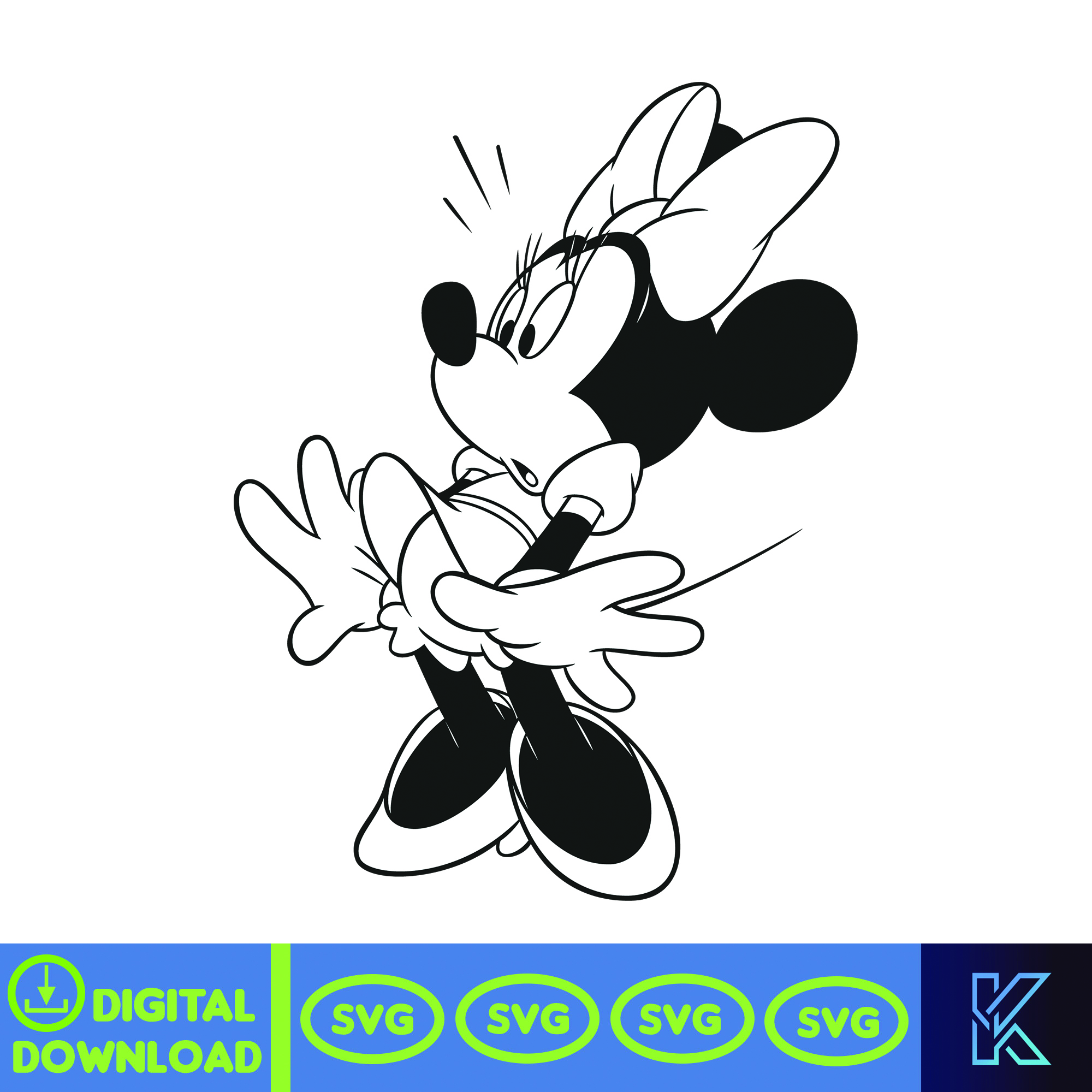 Minnie Mouse svg, Minnie Mouse Birthday, Princess svg, Micke - Inspire ...