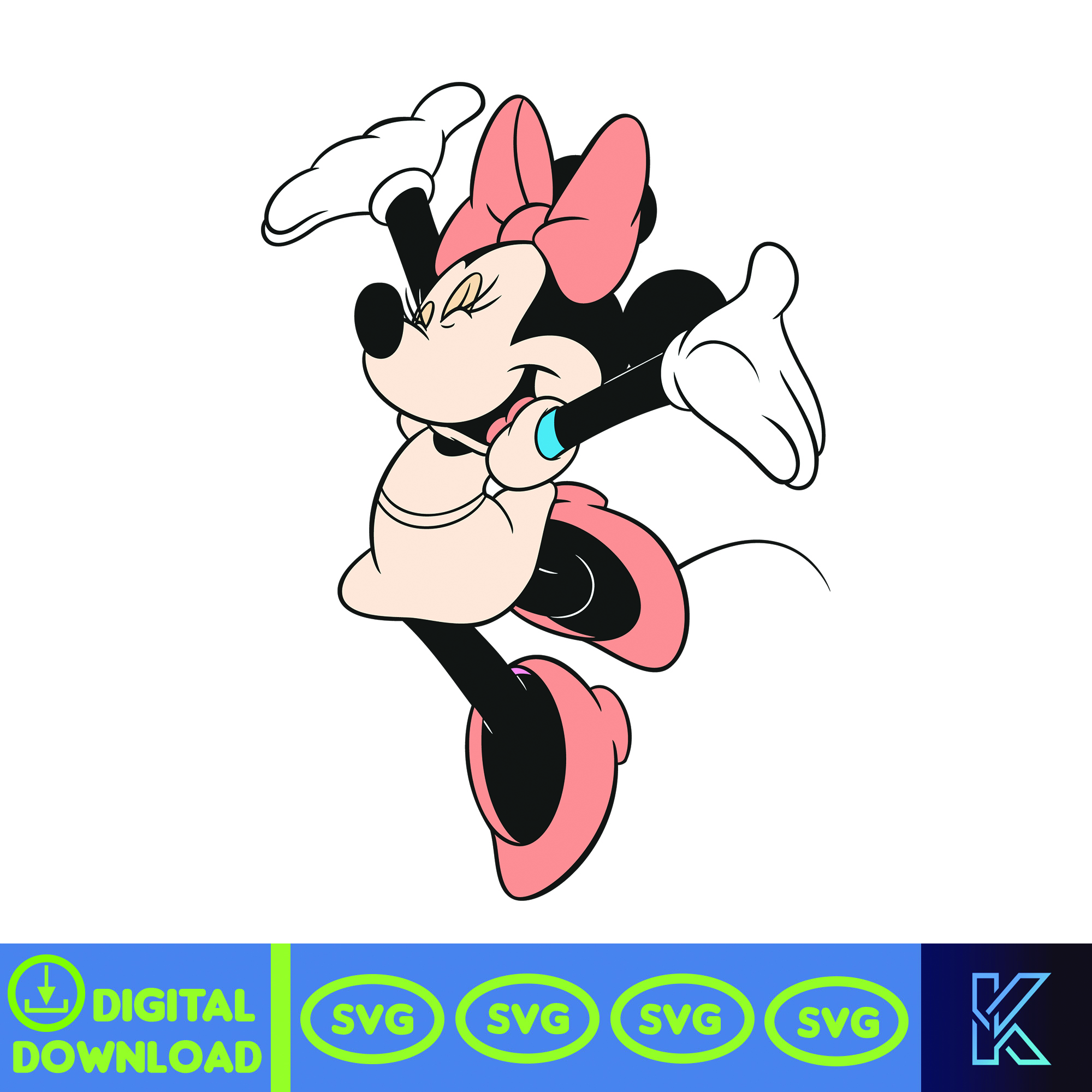 Minnie Mouse svg, Minnie Mouse Birthday, Princess svg, Micke | Inspire ...