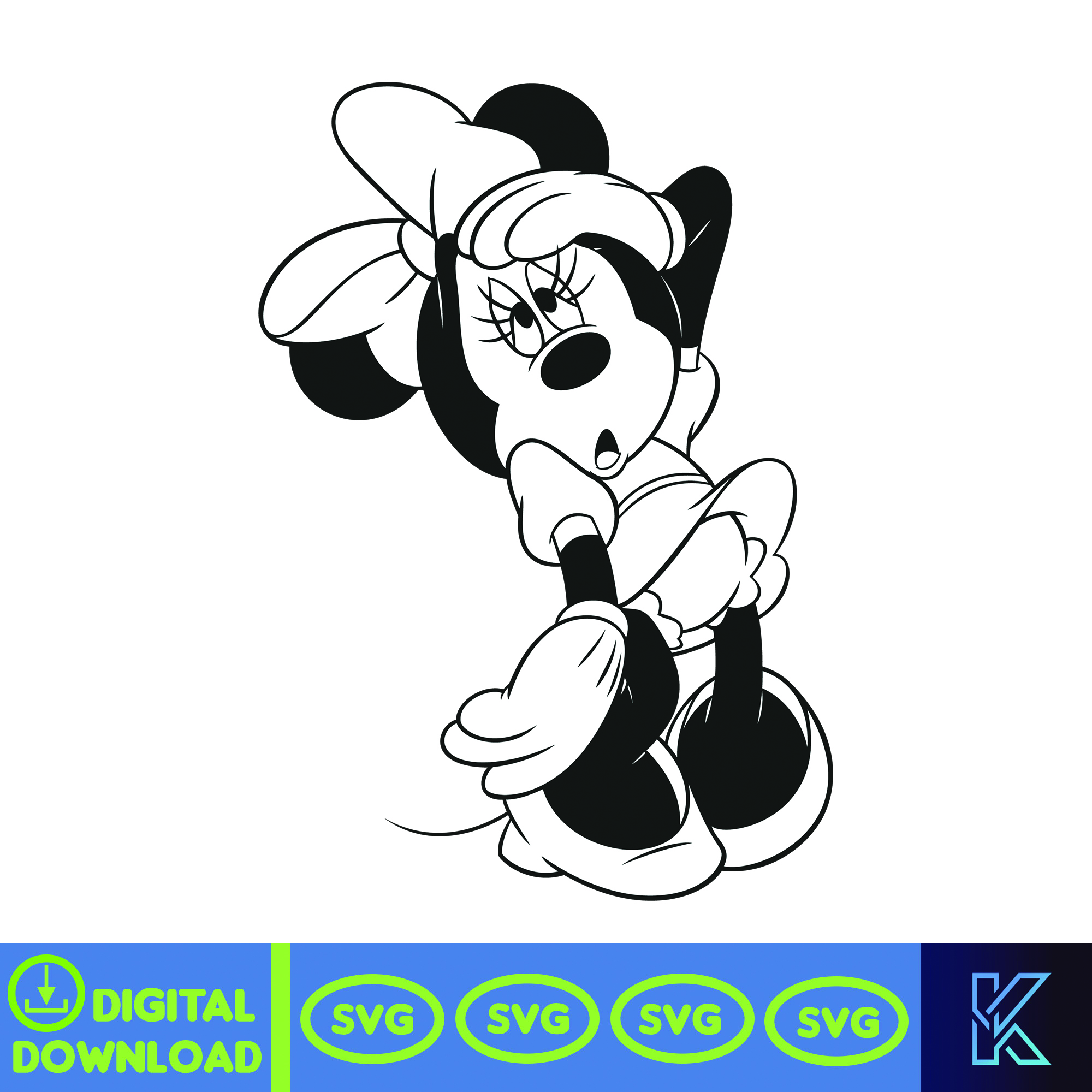Minnie Mouse svg, Minnie Mouse Birthday, Princess svg, Micke - Inspire ...