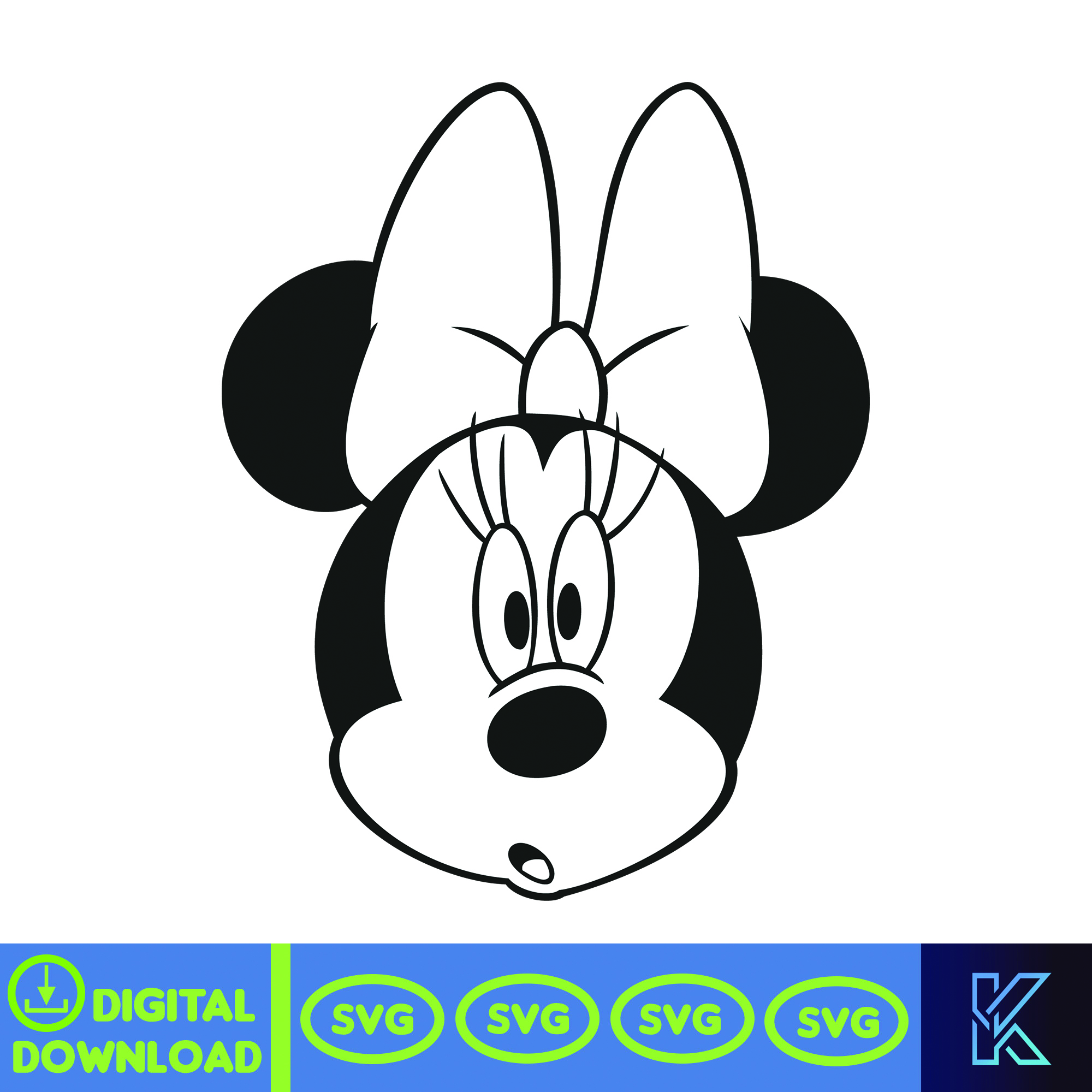 Minnie Mouse svg, Minnie Mouse Birthday, Princess svg, Micke | Inspire ...