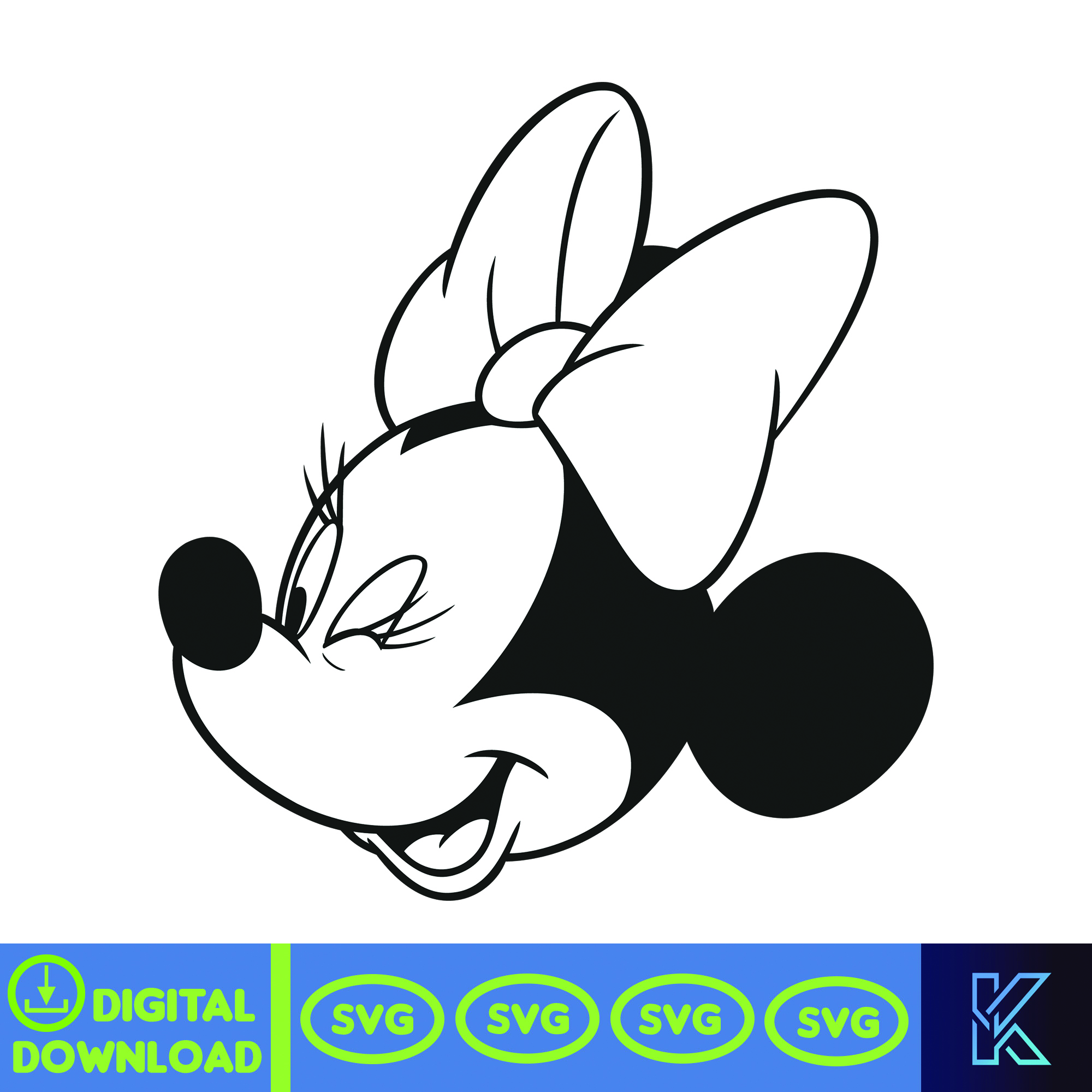 Minnie Mouse svg, Minnie Mouse Birthday, Princess svg, Micke | Inspire ...