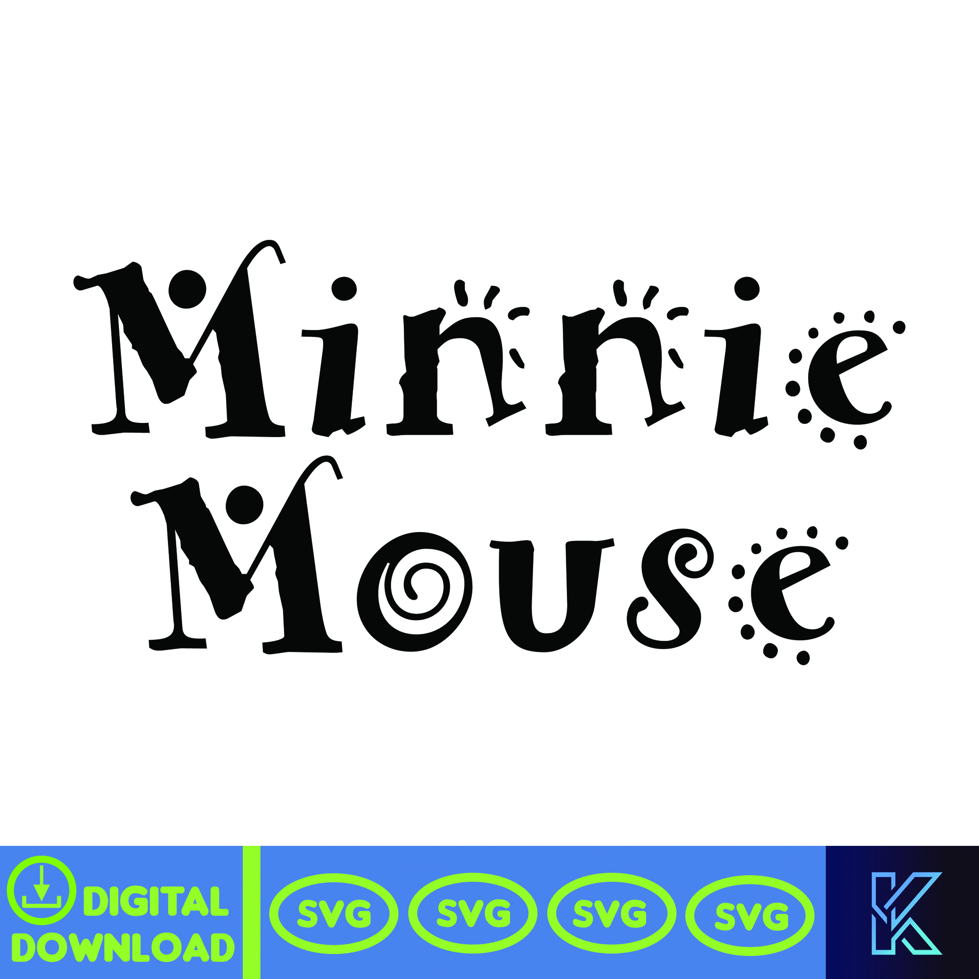 Minnie Mouse svg, Minnie Mouse Birthday, Princess svg, Micke | Inspire ...