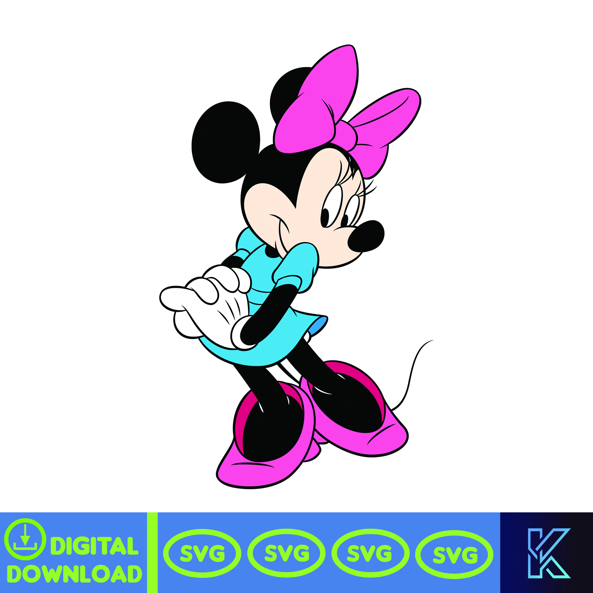 Minnie Mouse svg, Minnie Mouse Birthday, Princess svg, Micke - Inspire ...
