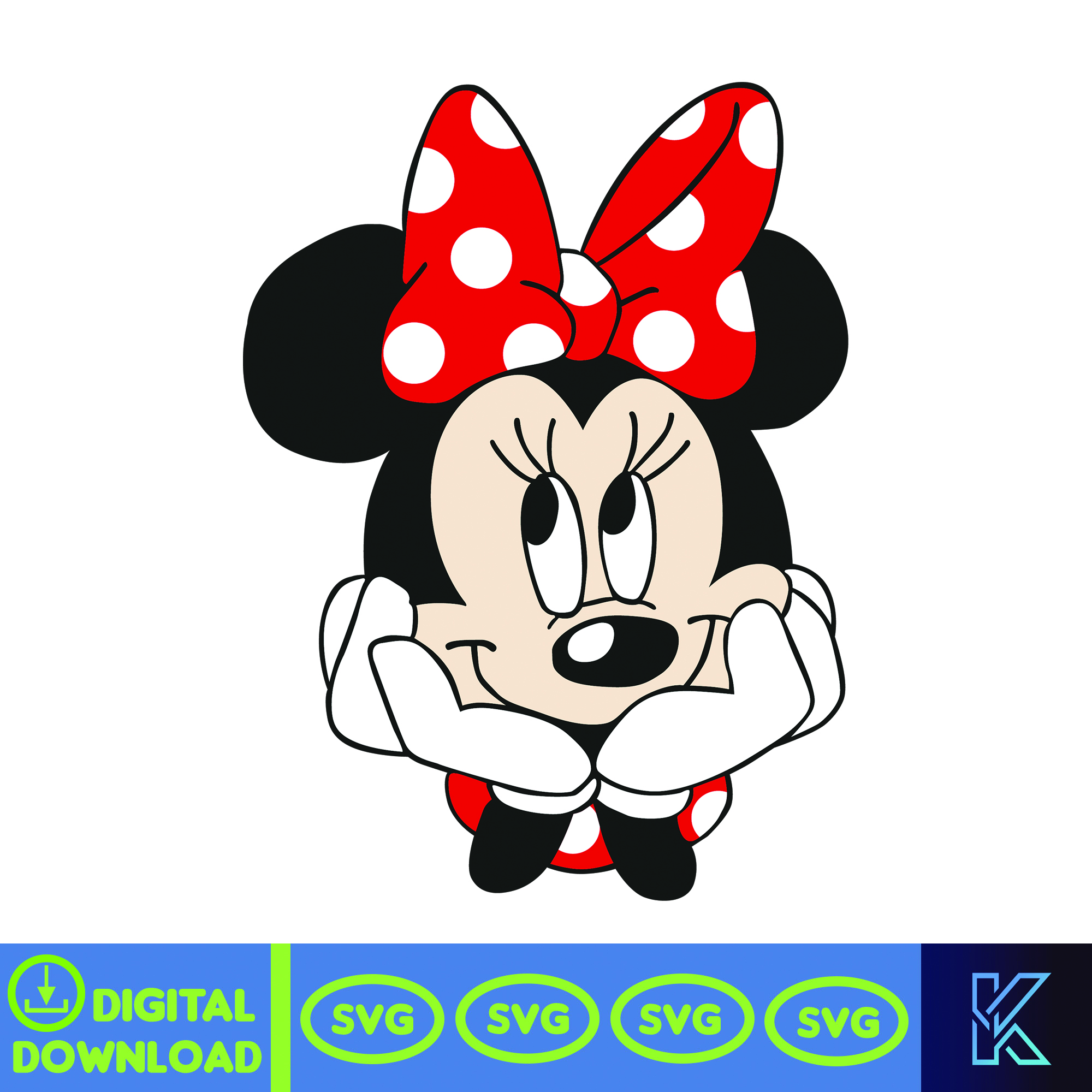 Minnie Mouse svg, Minnie Mouse Birthday, Princess svg, Micke | Inspire ...