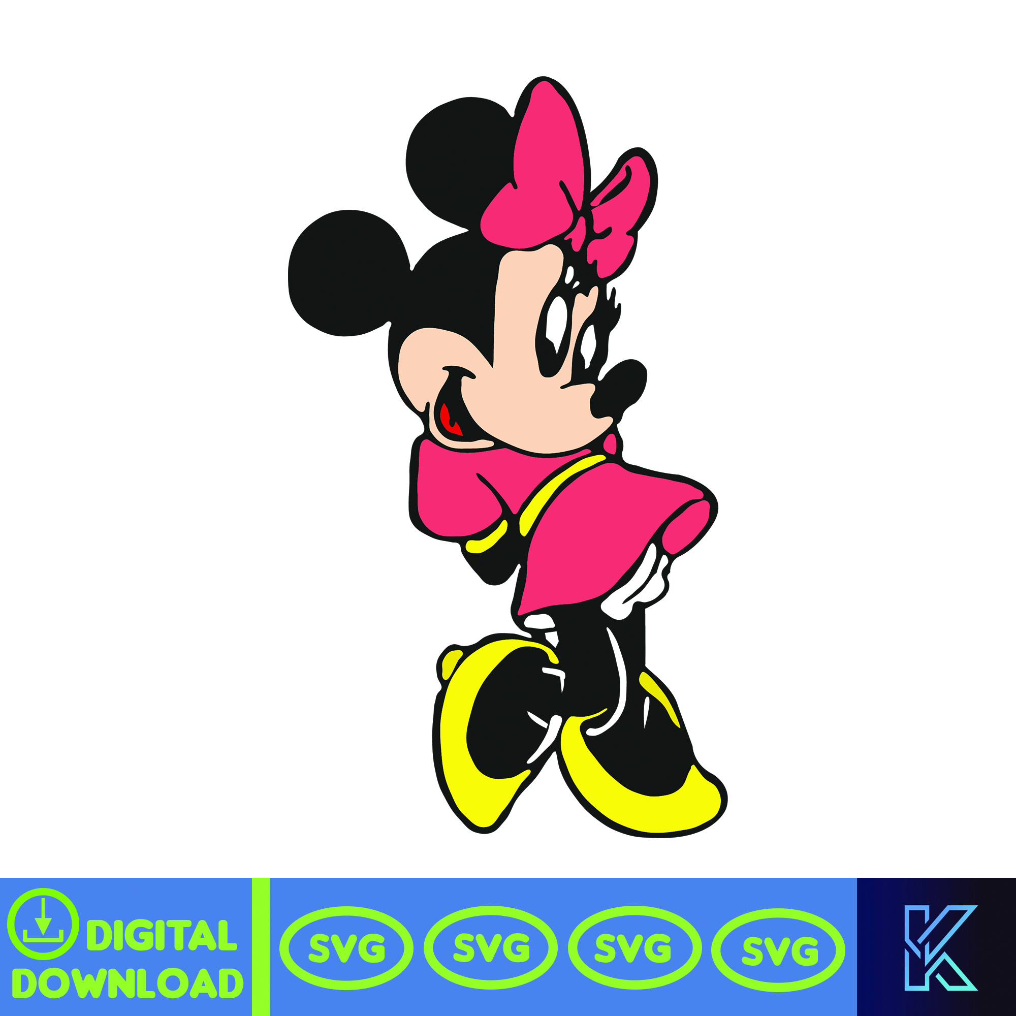 Minnie Mouse svg, Minnie Mouse Birthday, Princess svg, Micke - Inspire ...