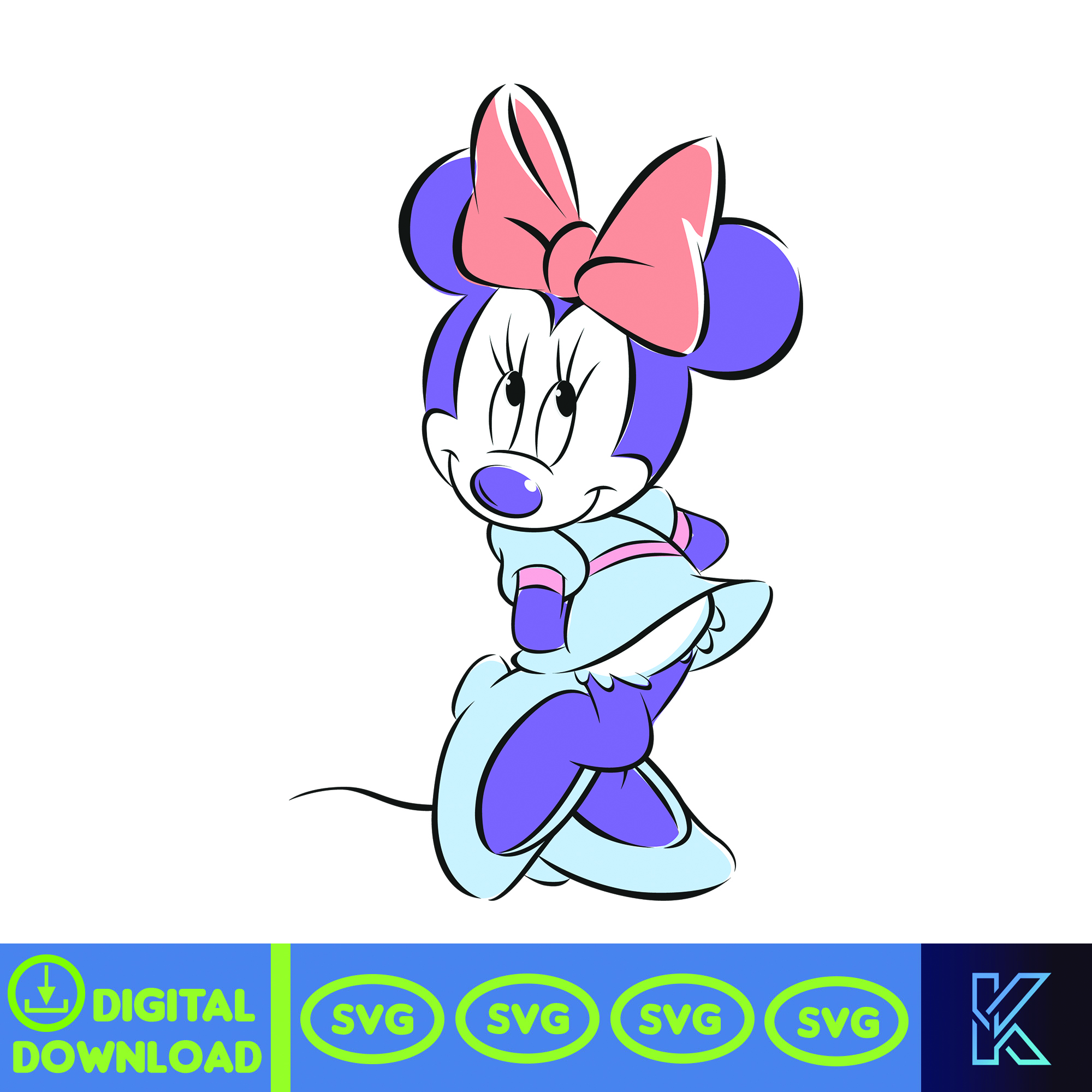 Minnie Mouse svg, Minnie Mouse Birthday, Princess svg, Micke | Inspire ...