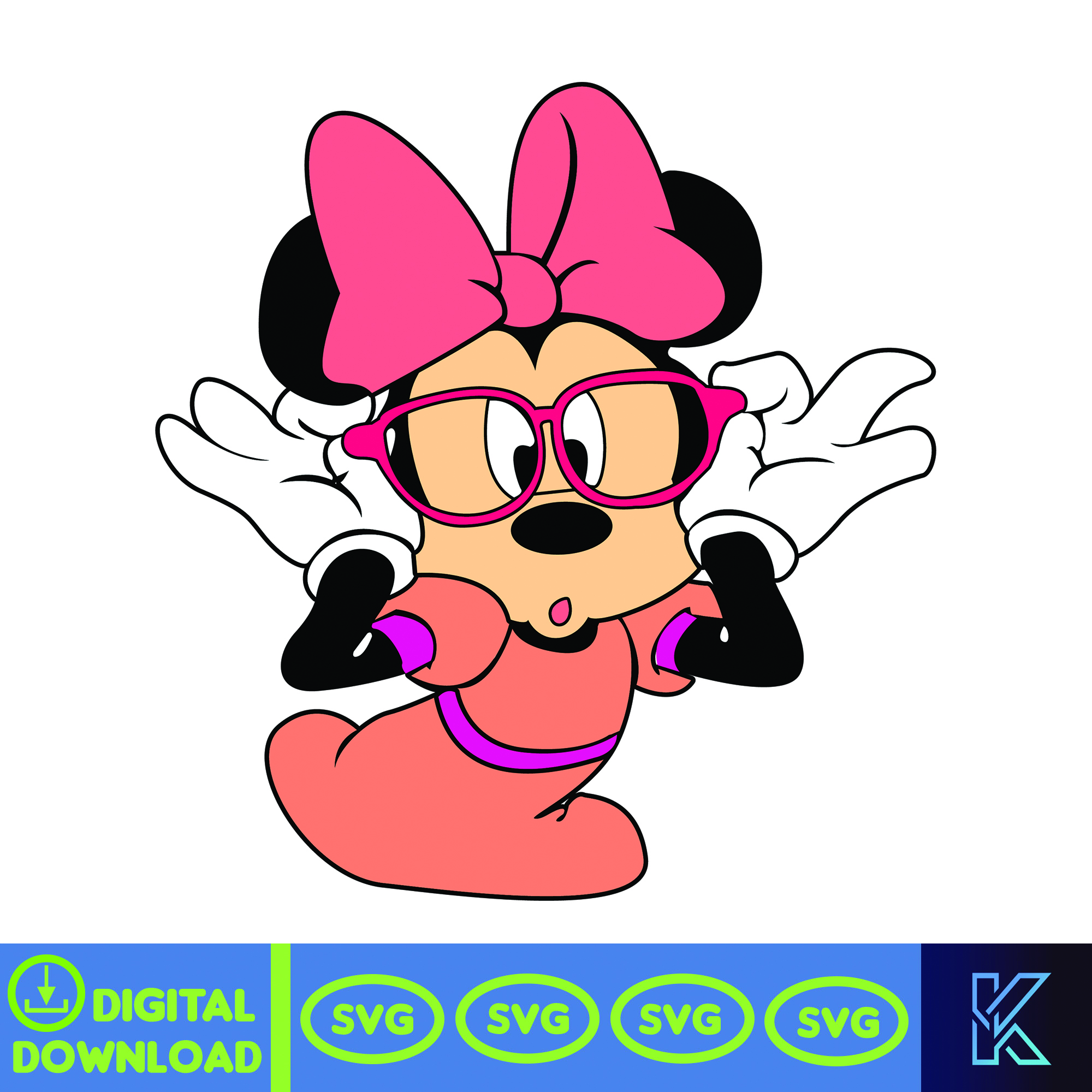 Minnie Mouse svg, Minnie Mouse Birthday, Princess svg, Micke - Inspire ...