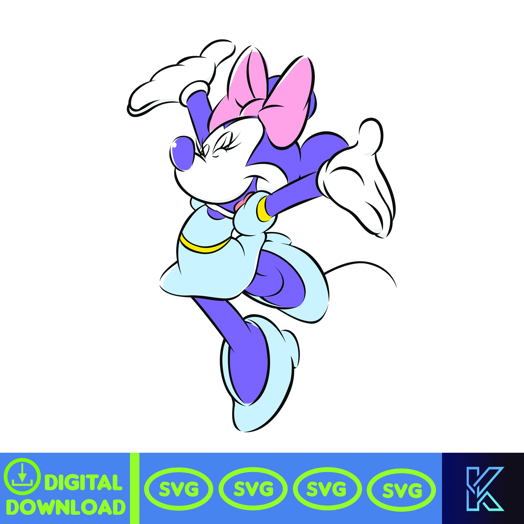 Minnie Mouse svg, Minnie Mouse Birthday, Princess svg, Micke | Inspire ...