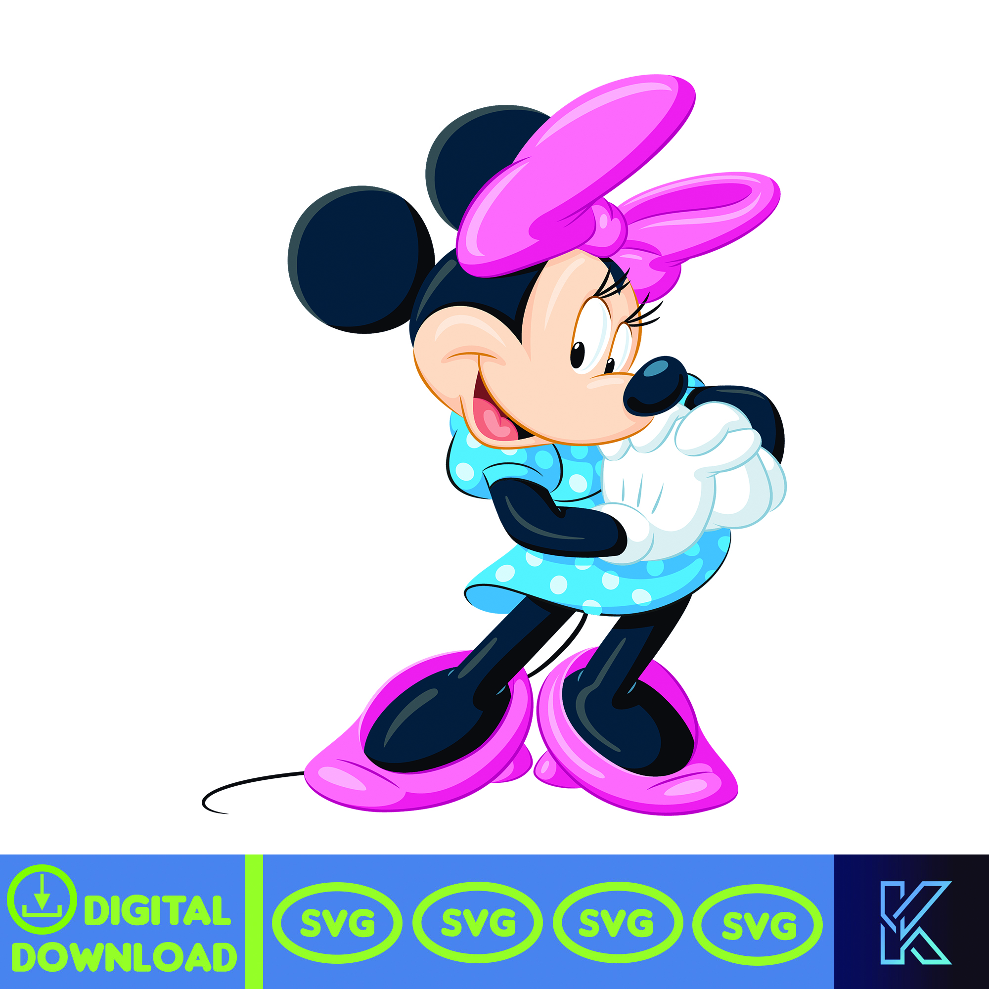 Minnie Mouse svg, Minnie Mouse Birthday, Princess svg, Micke | Inspire Uplift