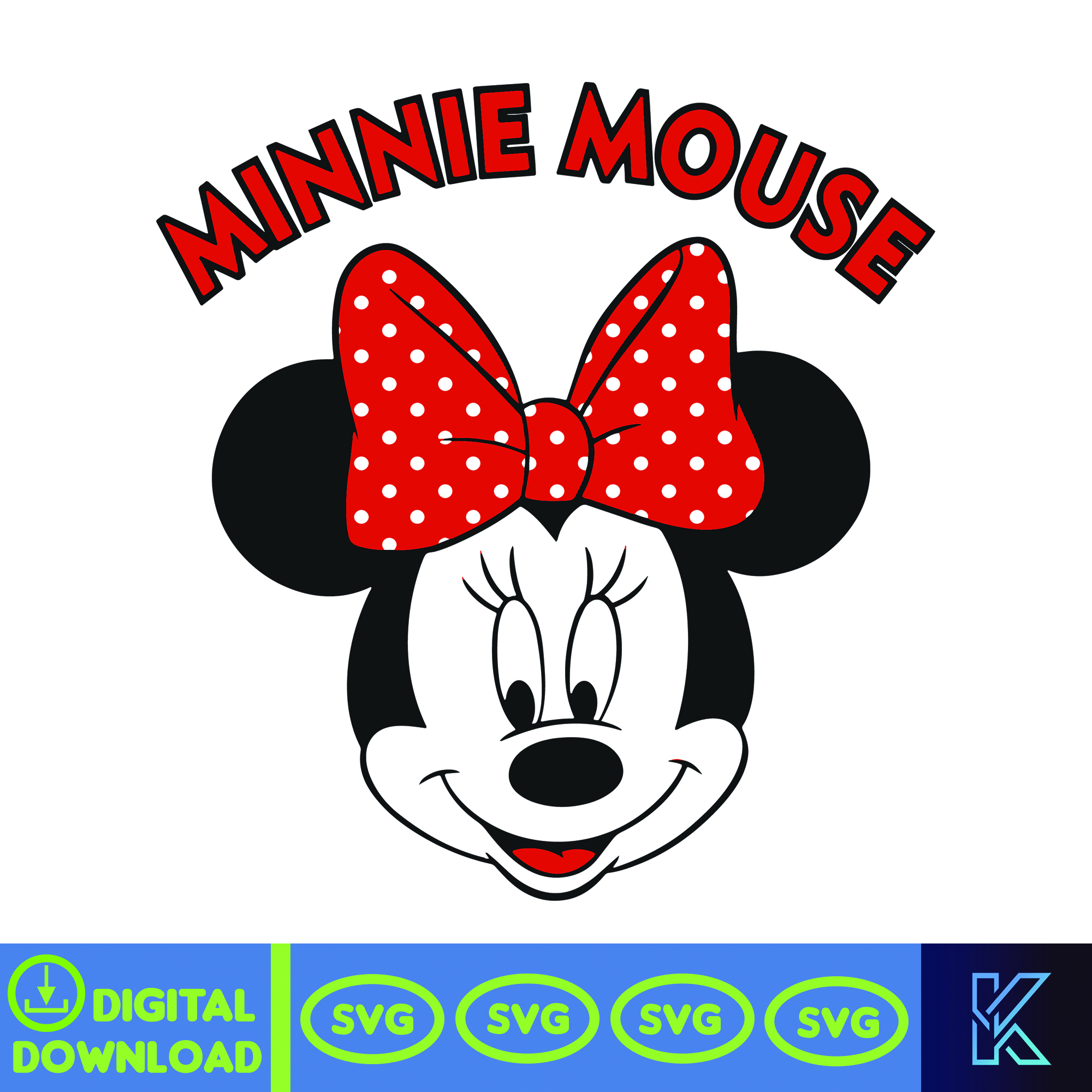 Minnie Mouse svg, Minnie Mouse Birthday, Princess svg, Micke - Inspire ...