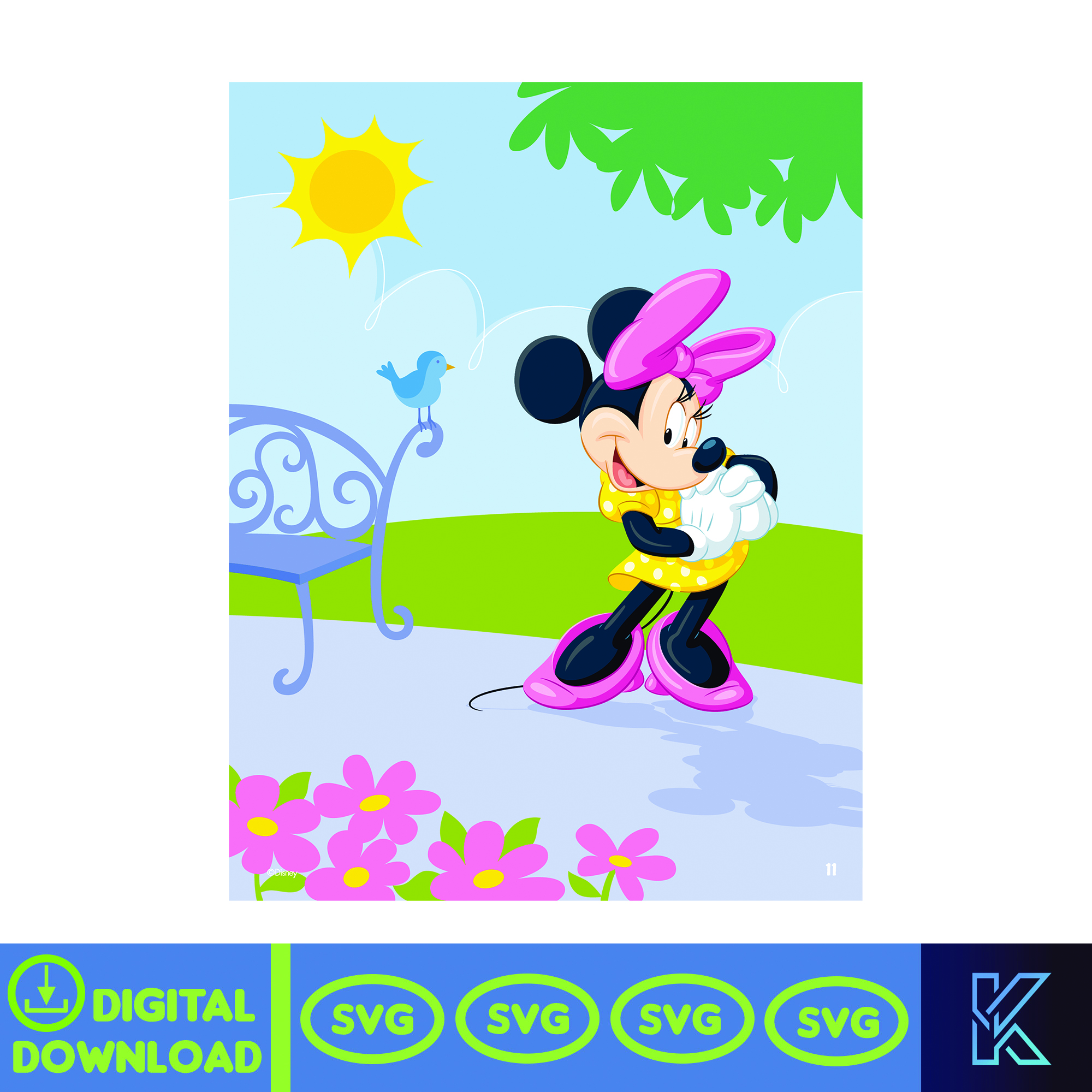 Minnie Mouse svg, Minnie Mouse Birthday, Princess svg, Micke | Inspire ...
