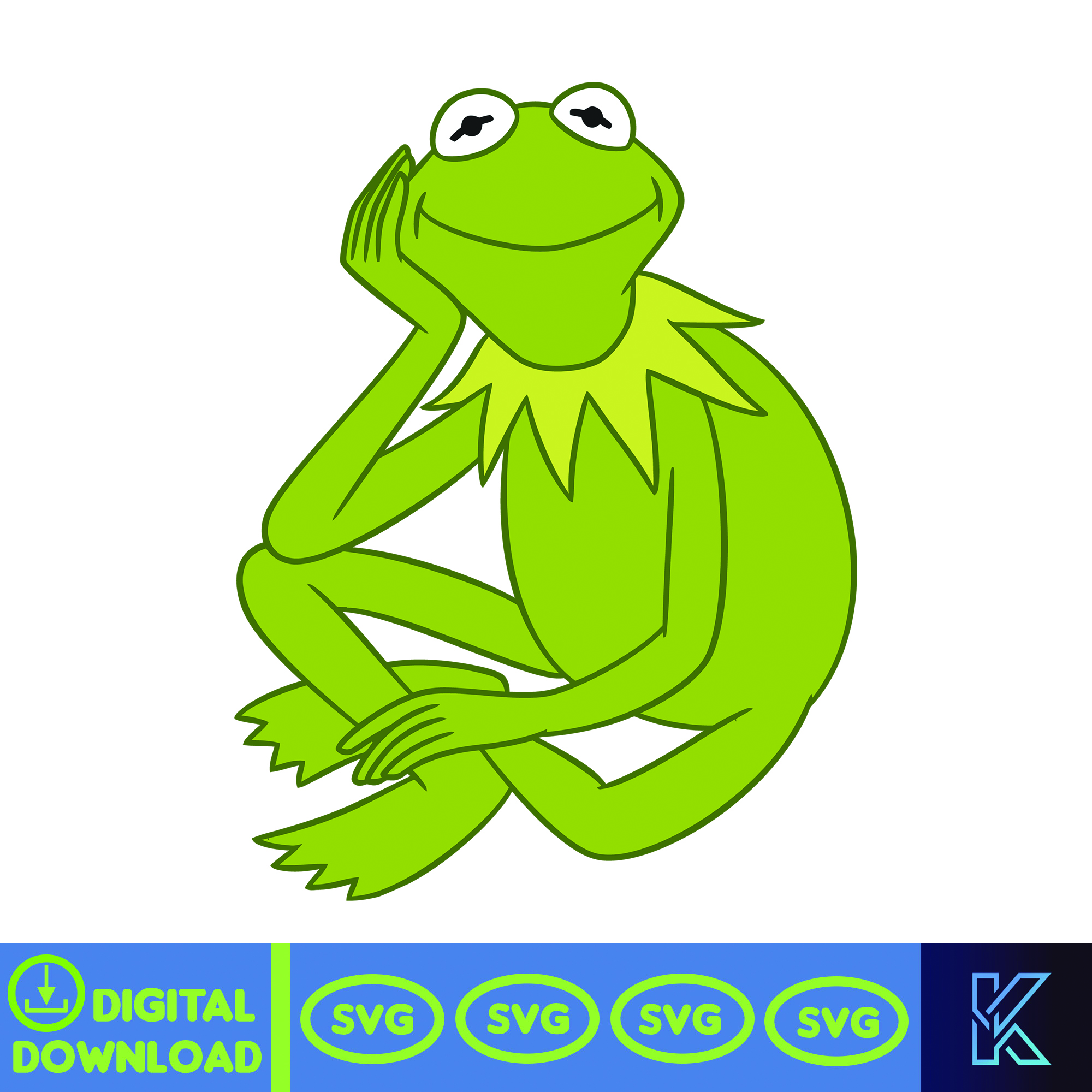 Muppets SVG, Digital download, SVG, PNG, Design, Clipart, Cr - Inspire ...