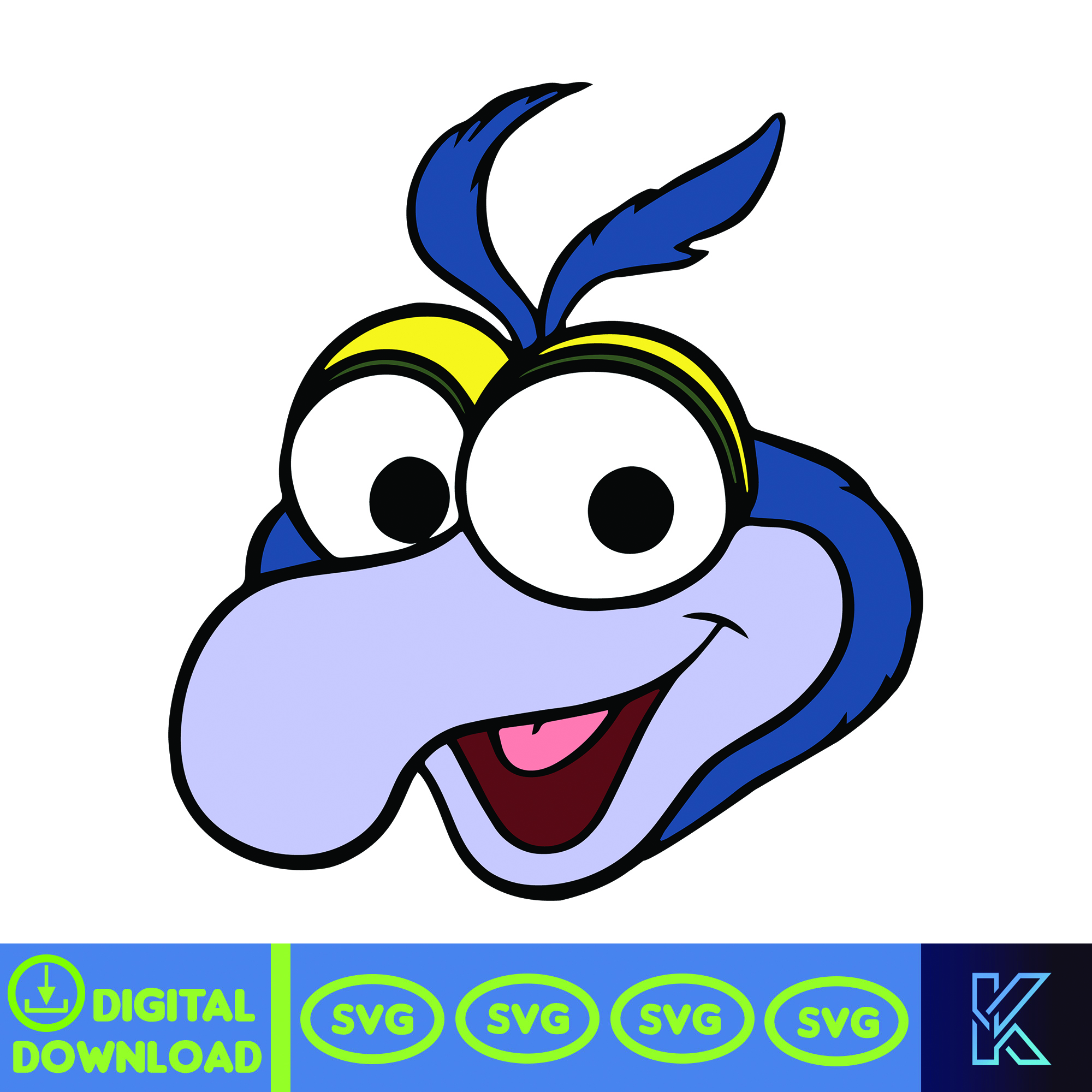 Muppets SVG, Digital download, SVG, PNG, Design, Clipart, Cr | Inspire ...