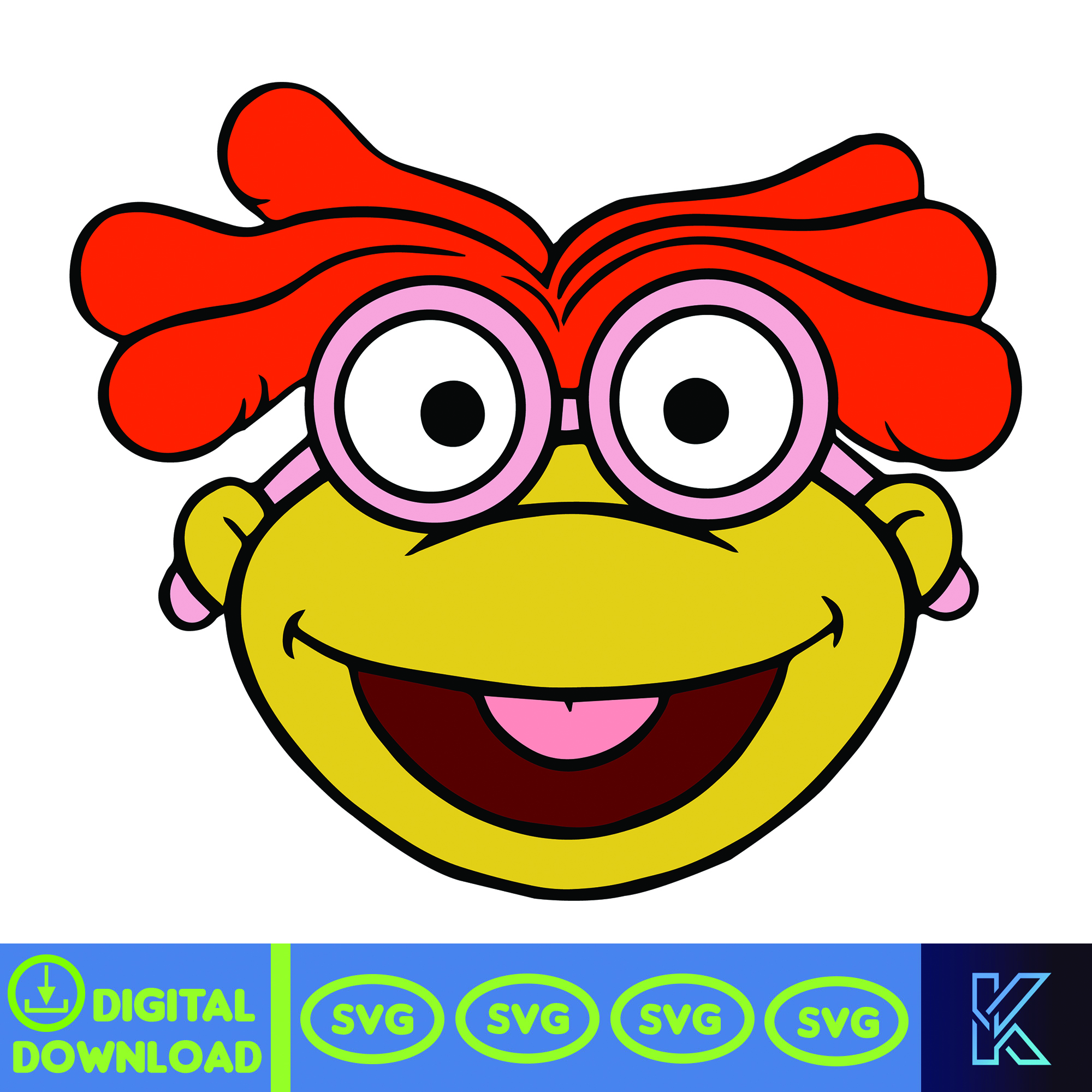 Muppets SVG, Digital download, SVG, PNG, Design, Clipart, Cr - Inspire ...
