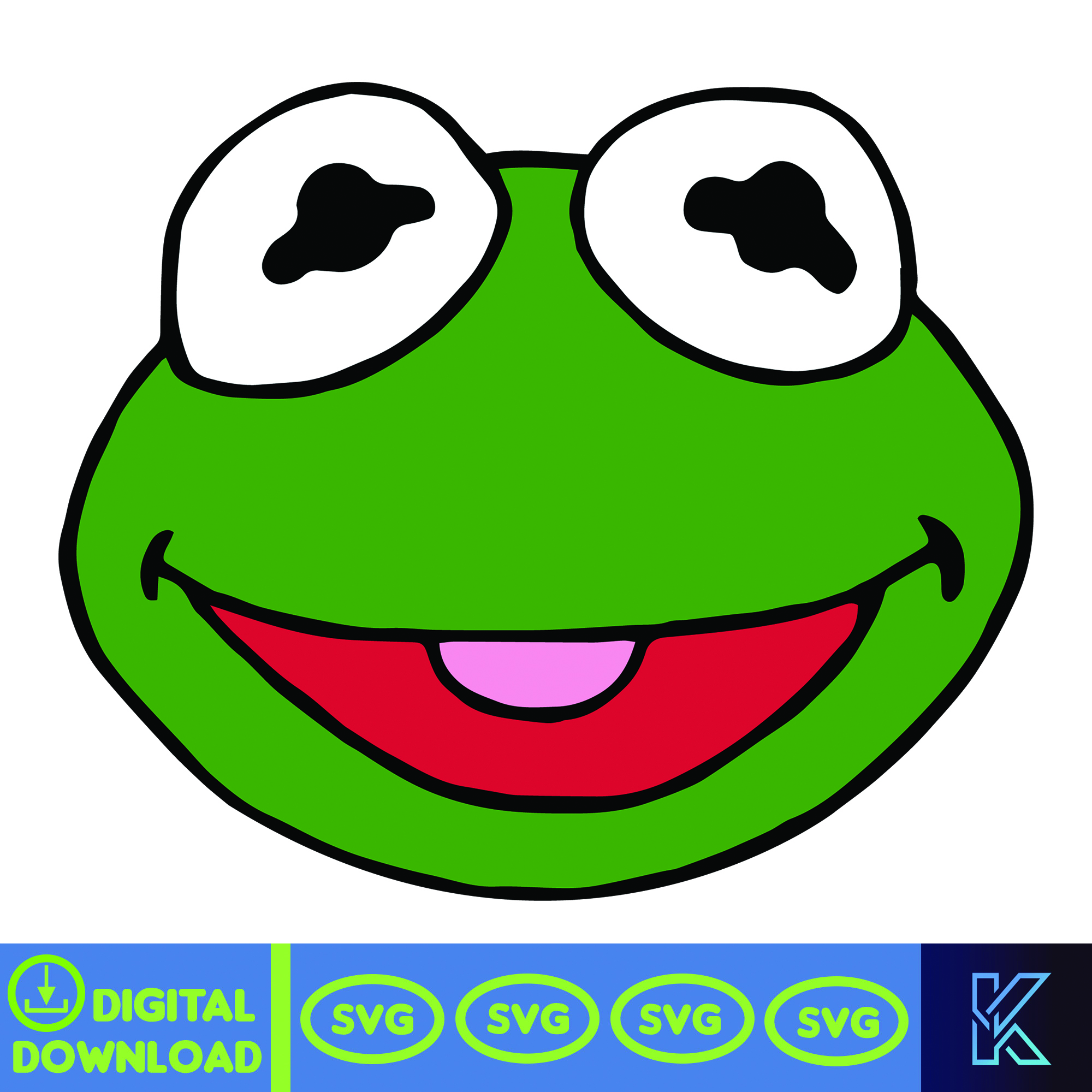 Muppets SVG, Digital download, SVG, PNG, Design, Clipart, Cr - Inspire ...