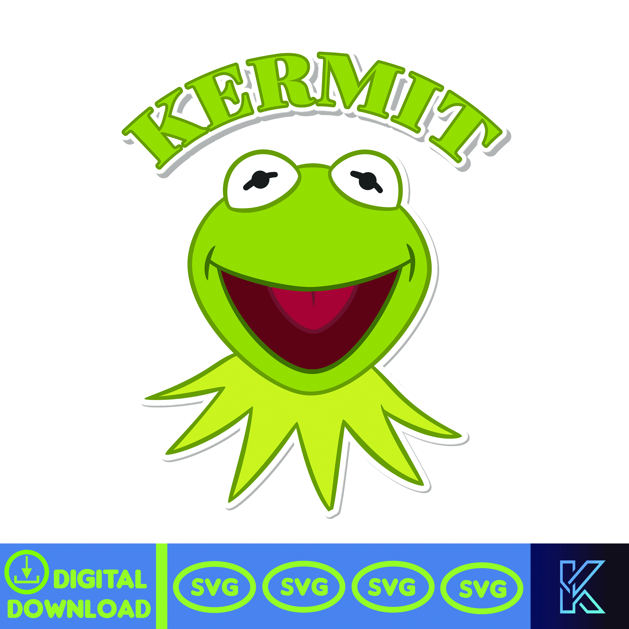 Muppets SVG, Digital download, SVG, PNG, Design, Clipart, Cr - Inspire ...