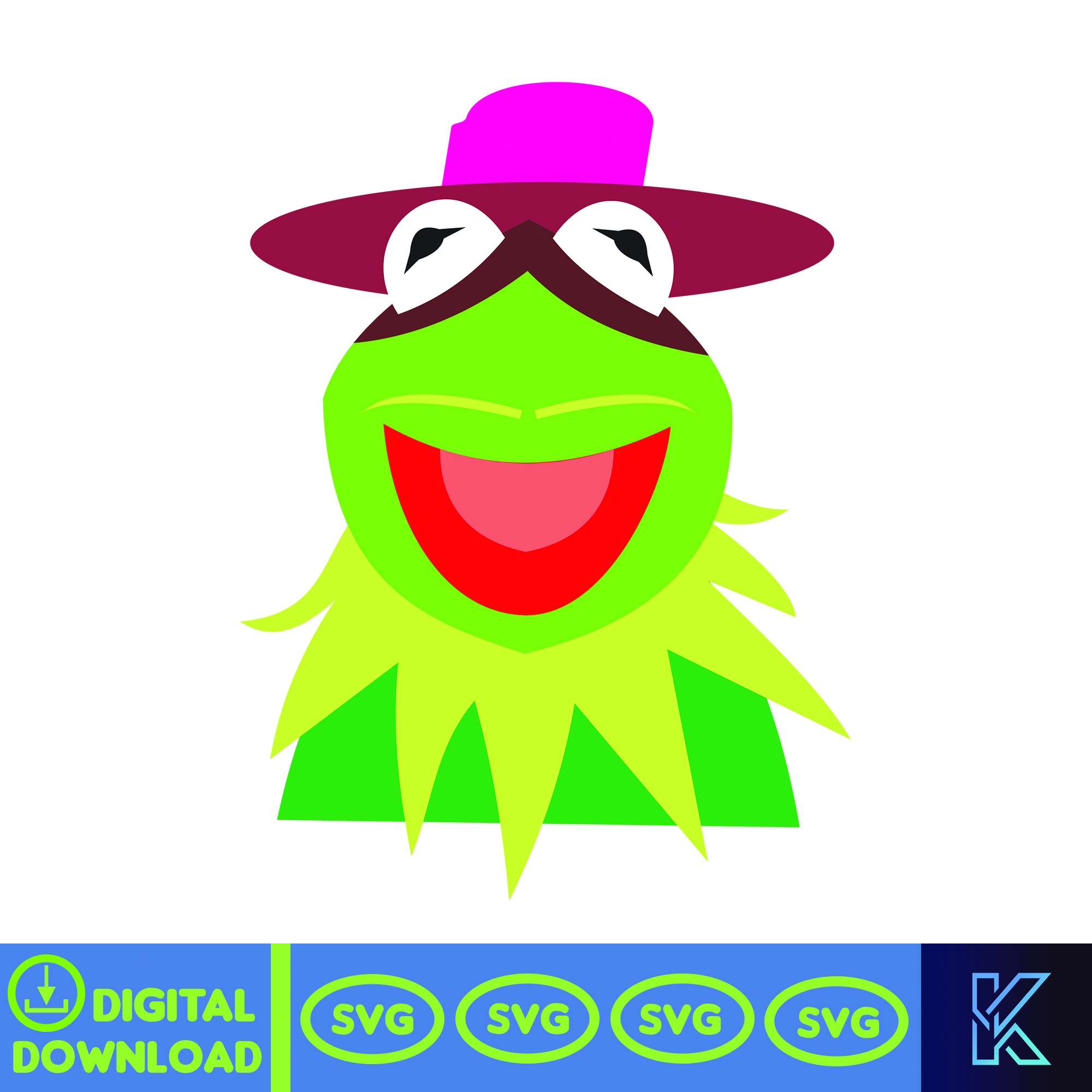 Muppets SVG, Digital download, SVG, PNG, Design, Clipart, Cr | Inspire ...