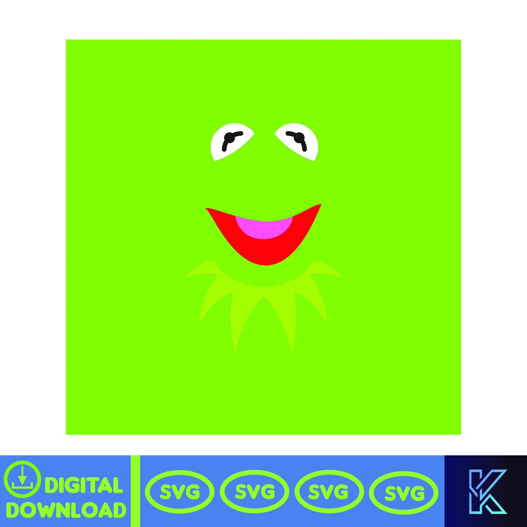 Muppets SVG, Digital download, SVG, PNG, Design, Clipart, Cr | Inspire ...