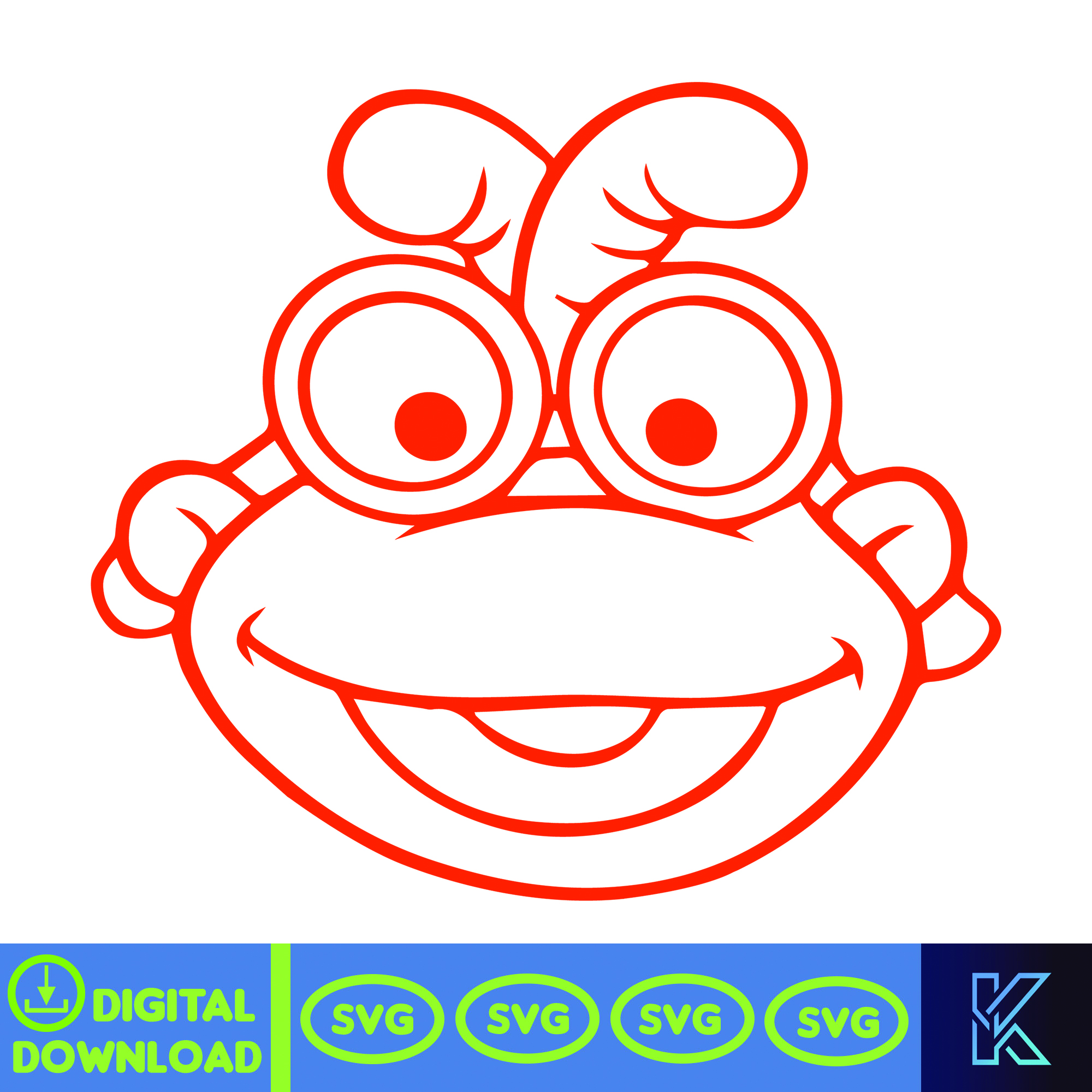 Muppets SVG, Digital download, SVG, PNG, Design, Clipart, Cr | Inspire ...
