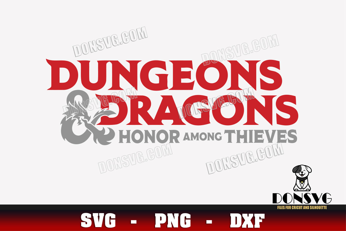 Dungeons Dragons Movie Logo SVG Cut Files for Cricut Honor A | Inspire ...