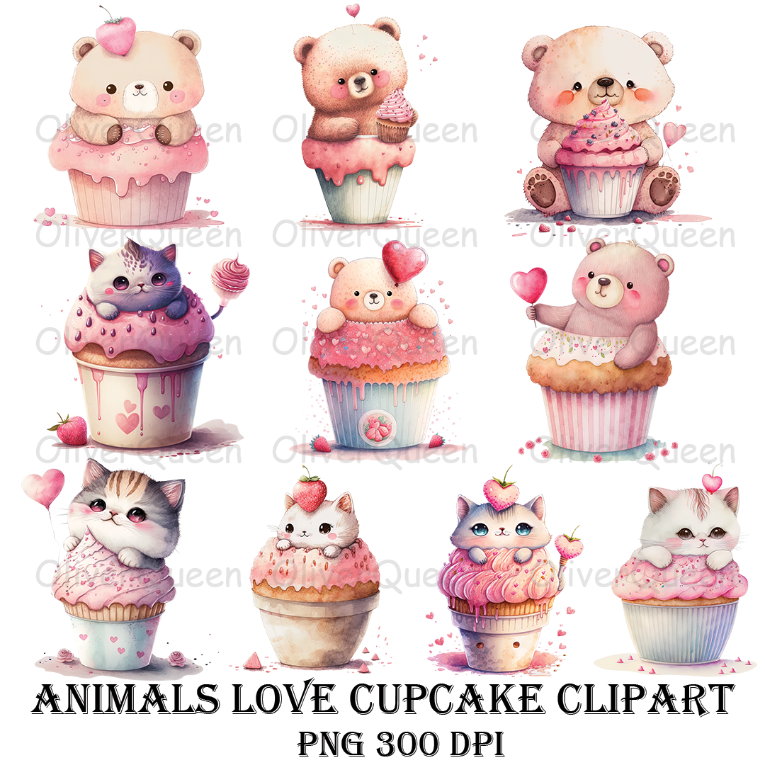 Cupcake Clipart | Inspire Uplift