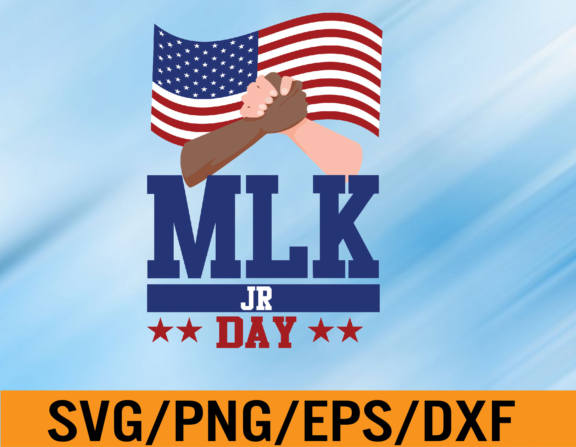 Martin Luther King jr Day MLK fist freedom Svg, Eps, Png, Dx - Inspire ...