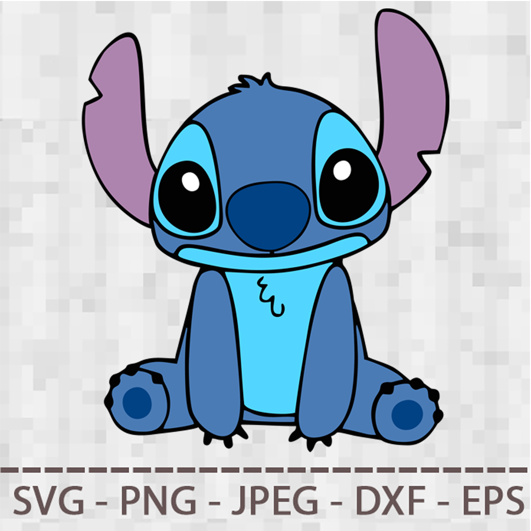 Lilo and Stitch SVG PNG JPEG Digital Cut Vector Files for Si | Inspire ...