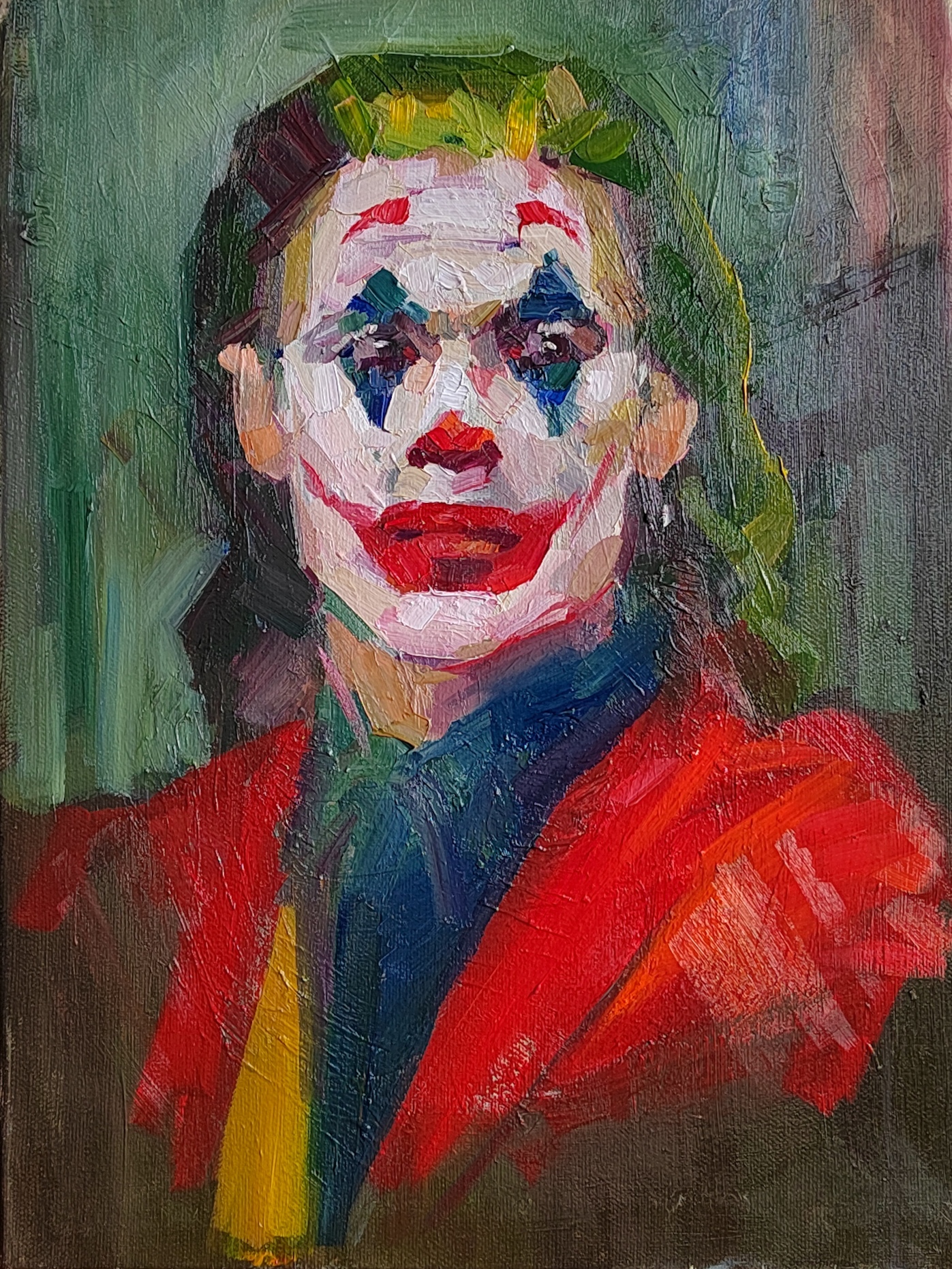 Oil Painting Comics Joker Art Wall Art - Inspire Uplift